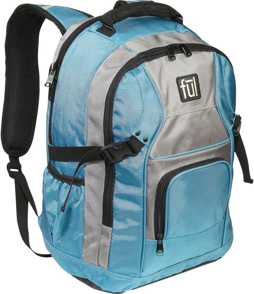 Amazon.com: ful Unisex Adult Heartbreaker Backpack (Cleanse Blue, 18.25 ...