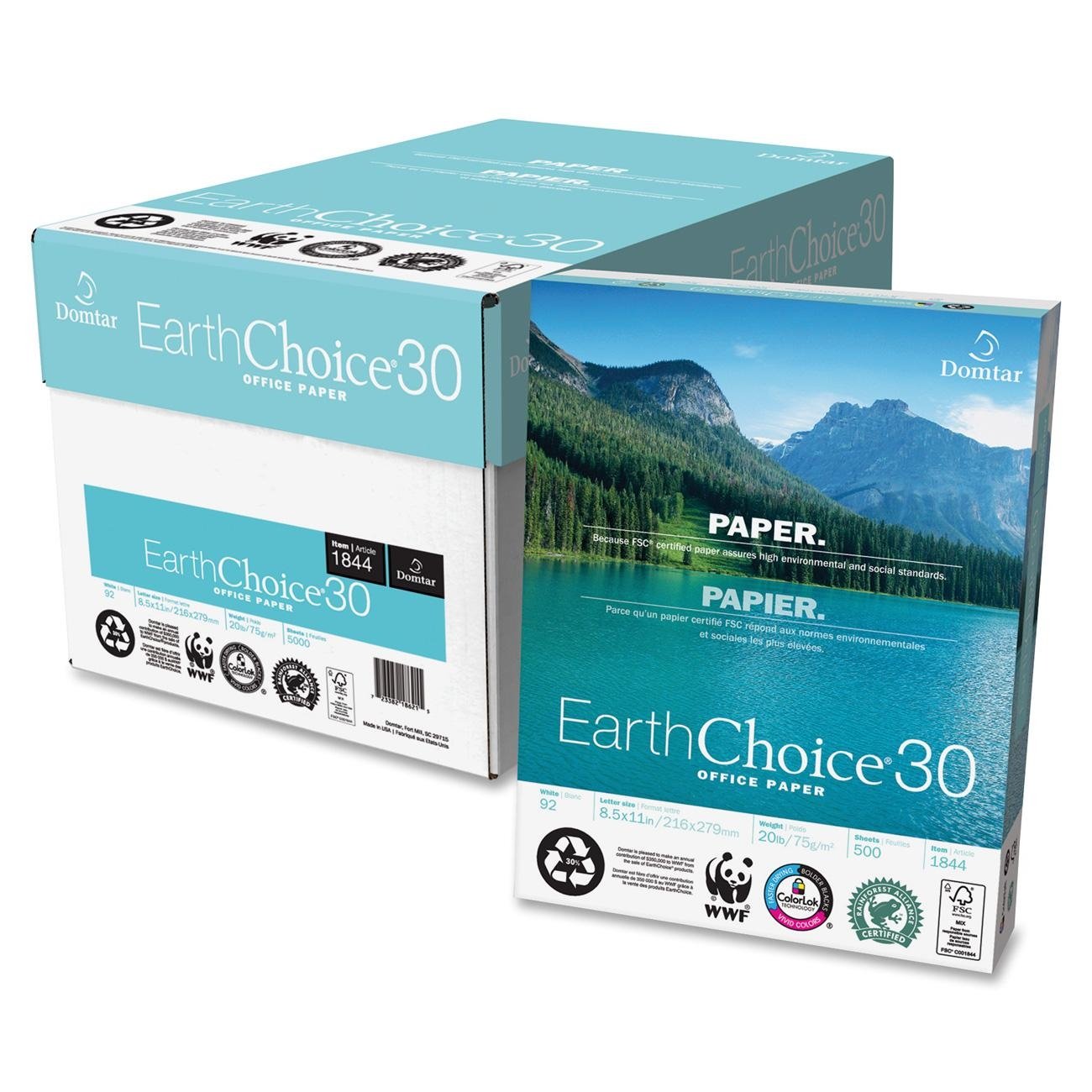Domtar EarthChoice 30 Recycled Office Paper (DMR1844) : Amazon.in ...