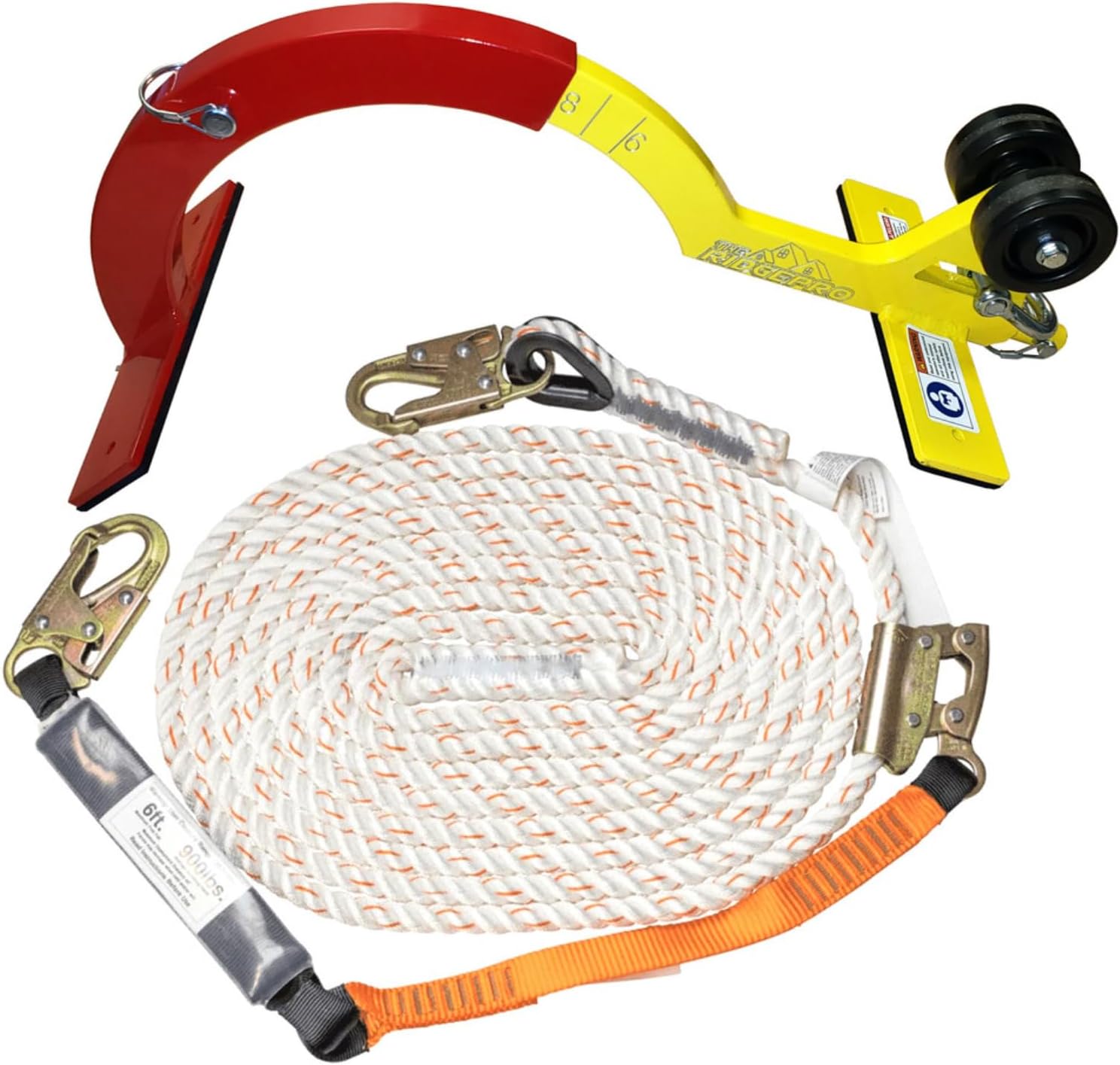 Amazon.com: Ridge Pro Roof Anchor System with 50ft Vertical Lifeline ...