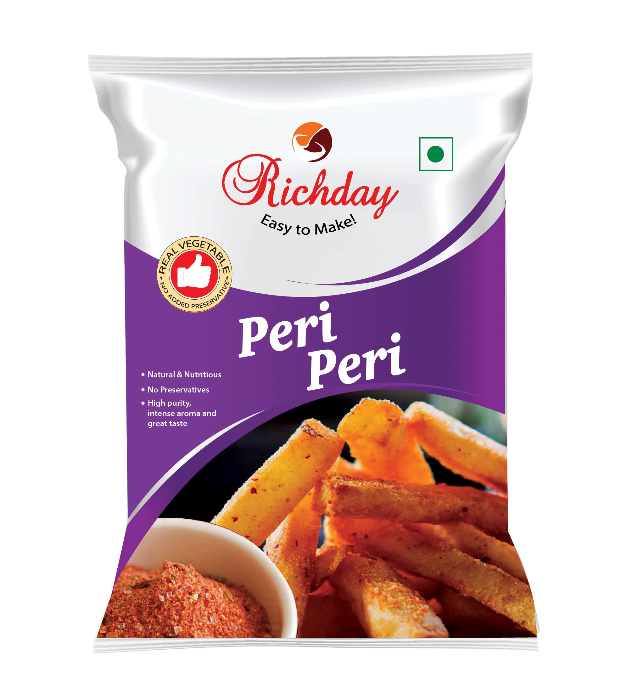 Richday Instant Peri Peri Seasoning Sprinkler Powder Packet For ...