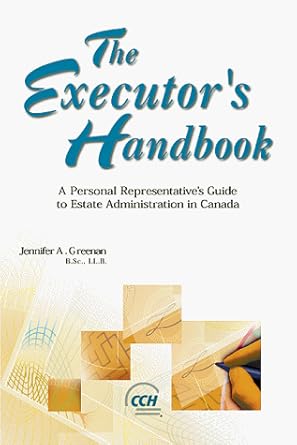 The executor's handbook: A personal representative's guide to estate ...