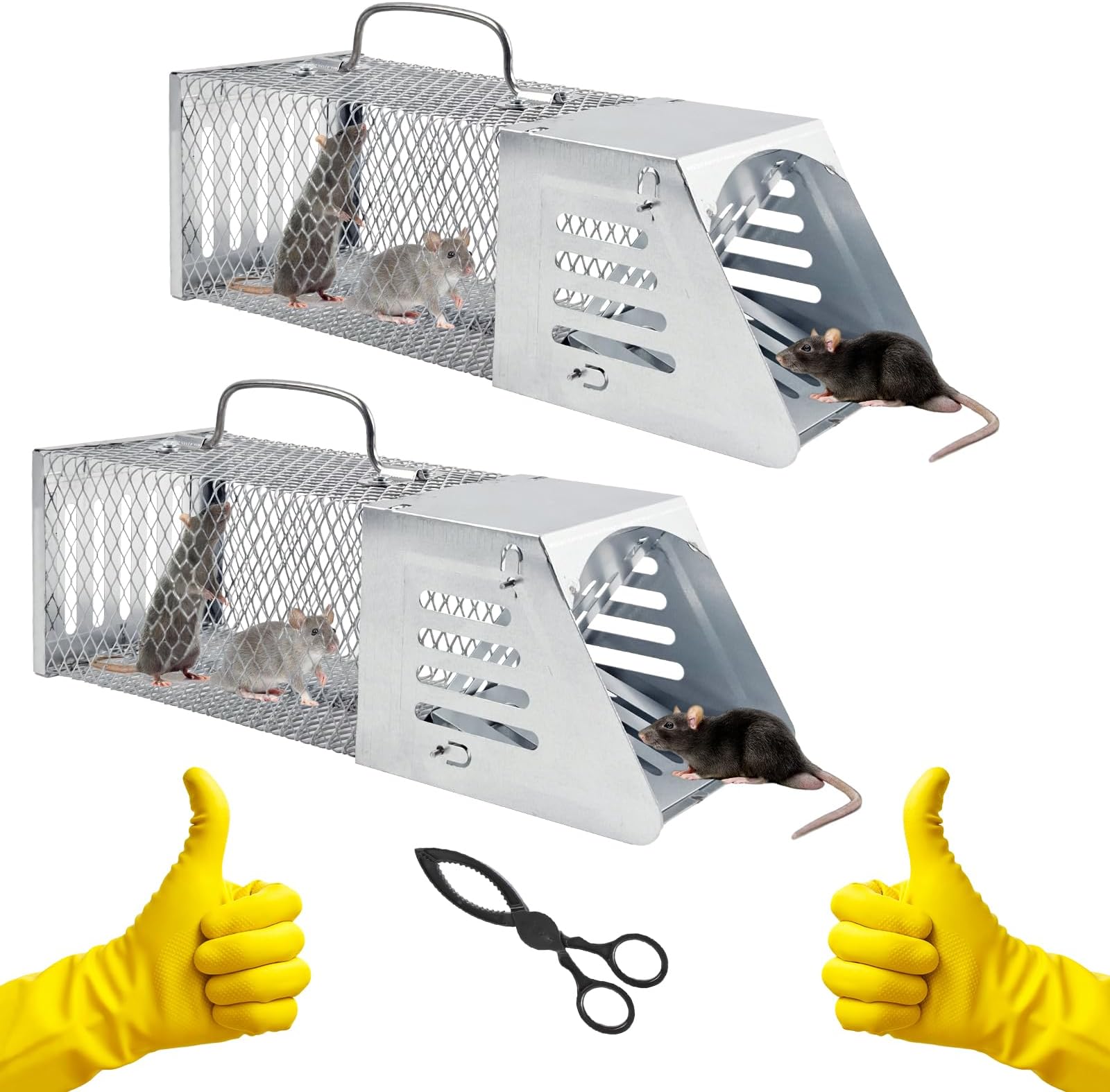 Amazon.com : Rugged Ranch Products Mousinator Multi Catch Metal Wire ...