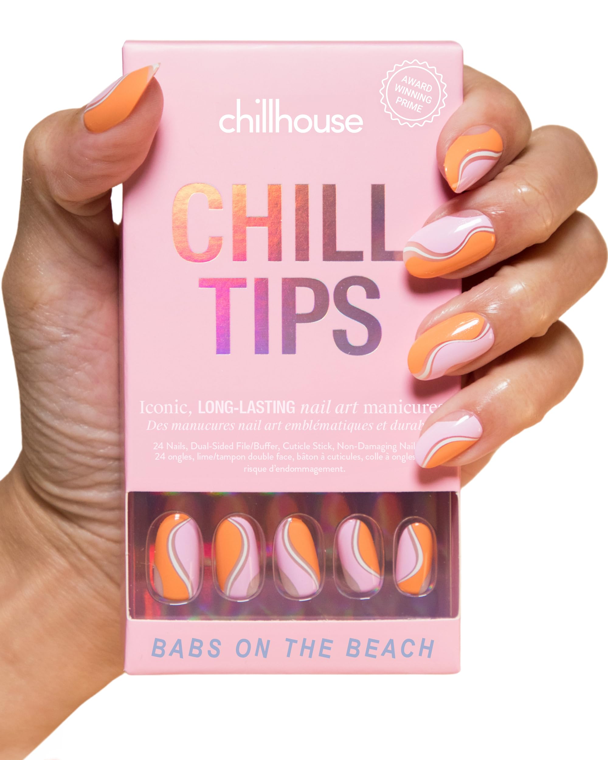 Amazon.com: Chillhouse Chill Tips Signatures Press On Nails Kit, Babs ...