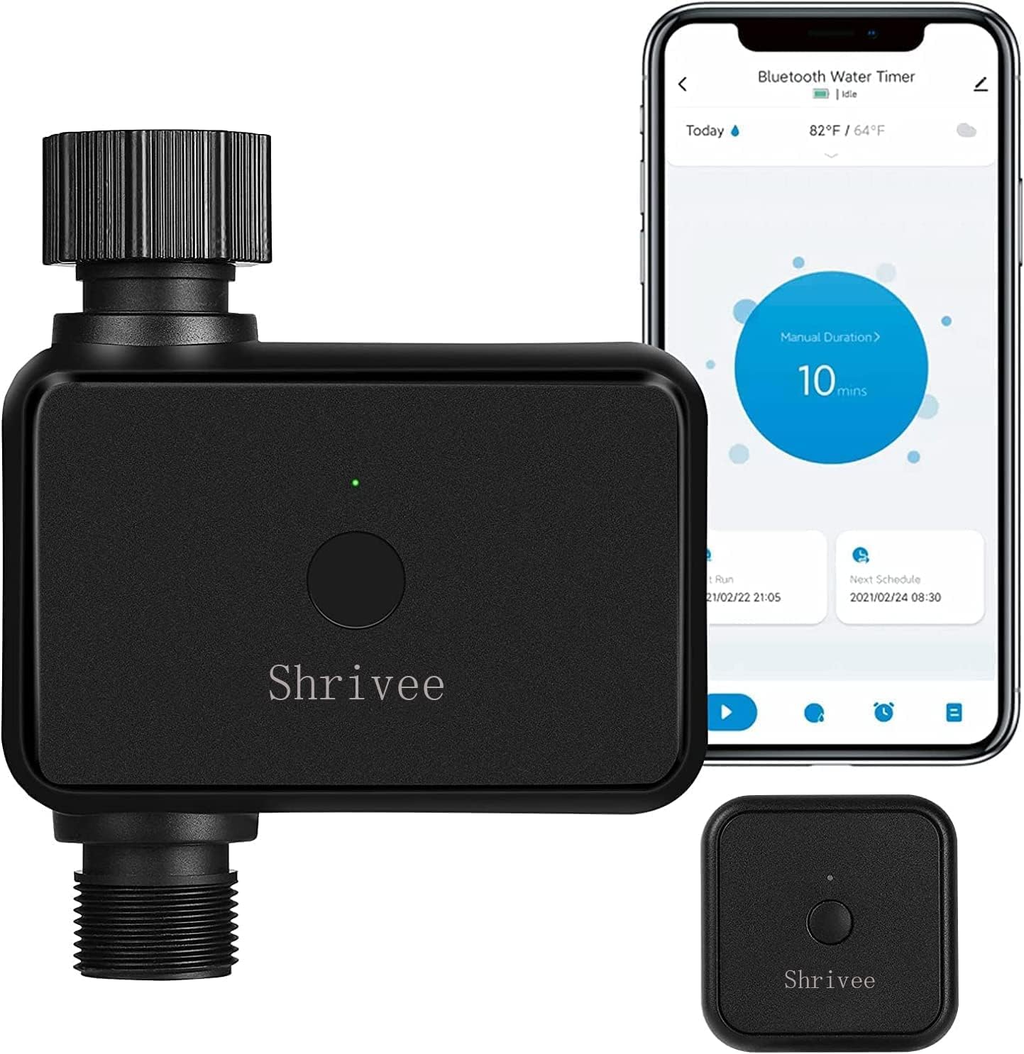 Shrivee Water Timer WiFi Sprinkler Timer, Smart Sprinkler, Garden ...