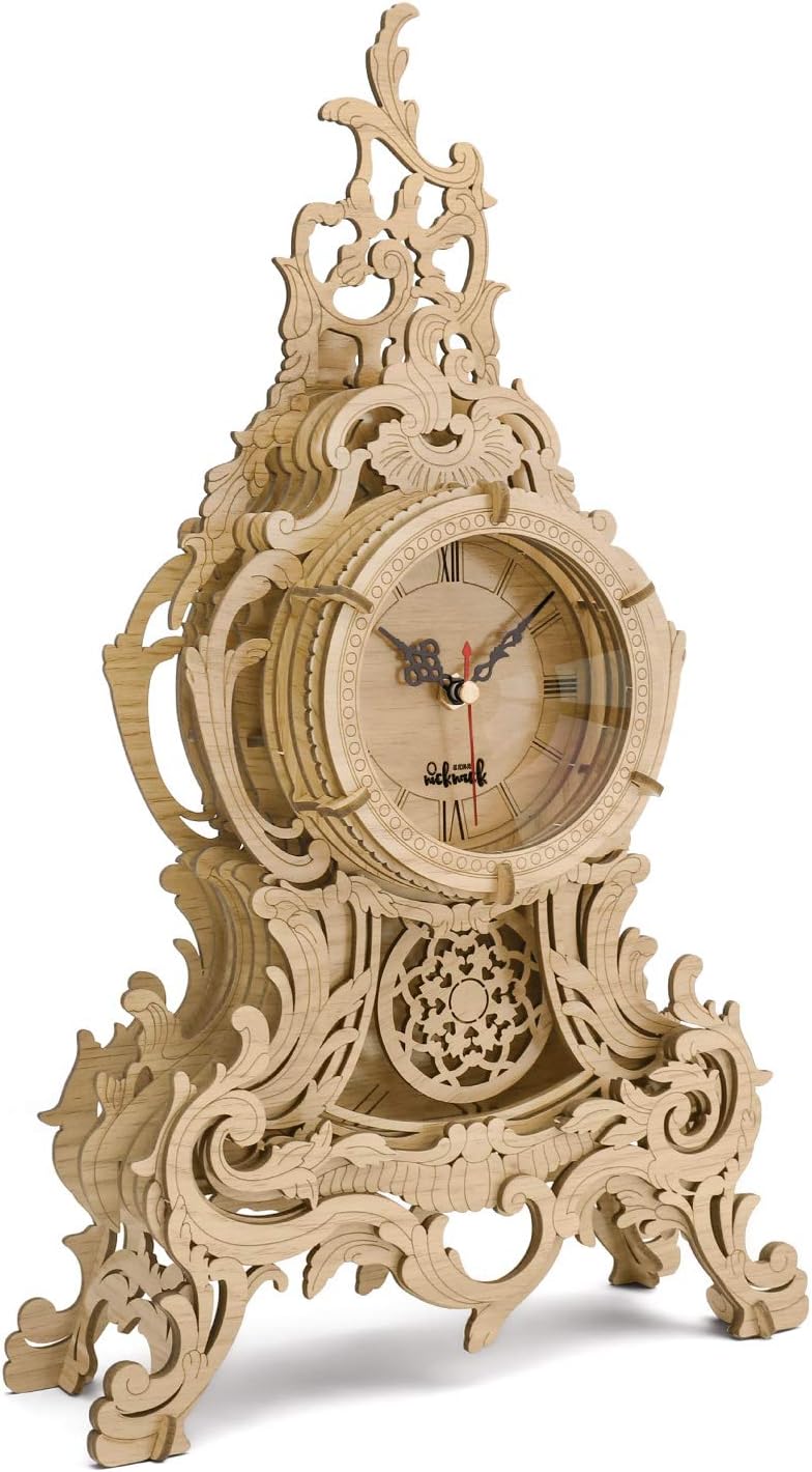Amazon.com: nicknack 3D Wooden Pendulum Clock Puzzles for Adults ...