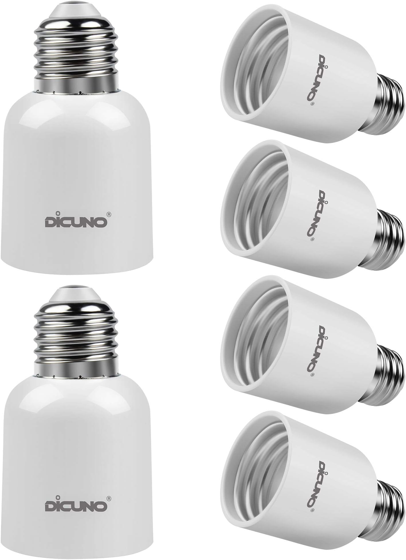 ABI Light Bulb Socket Adapter Mogul Base E39 to Medium E26 Screw ...