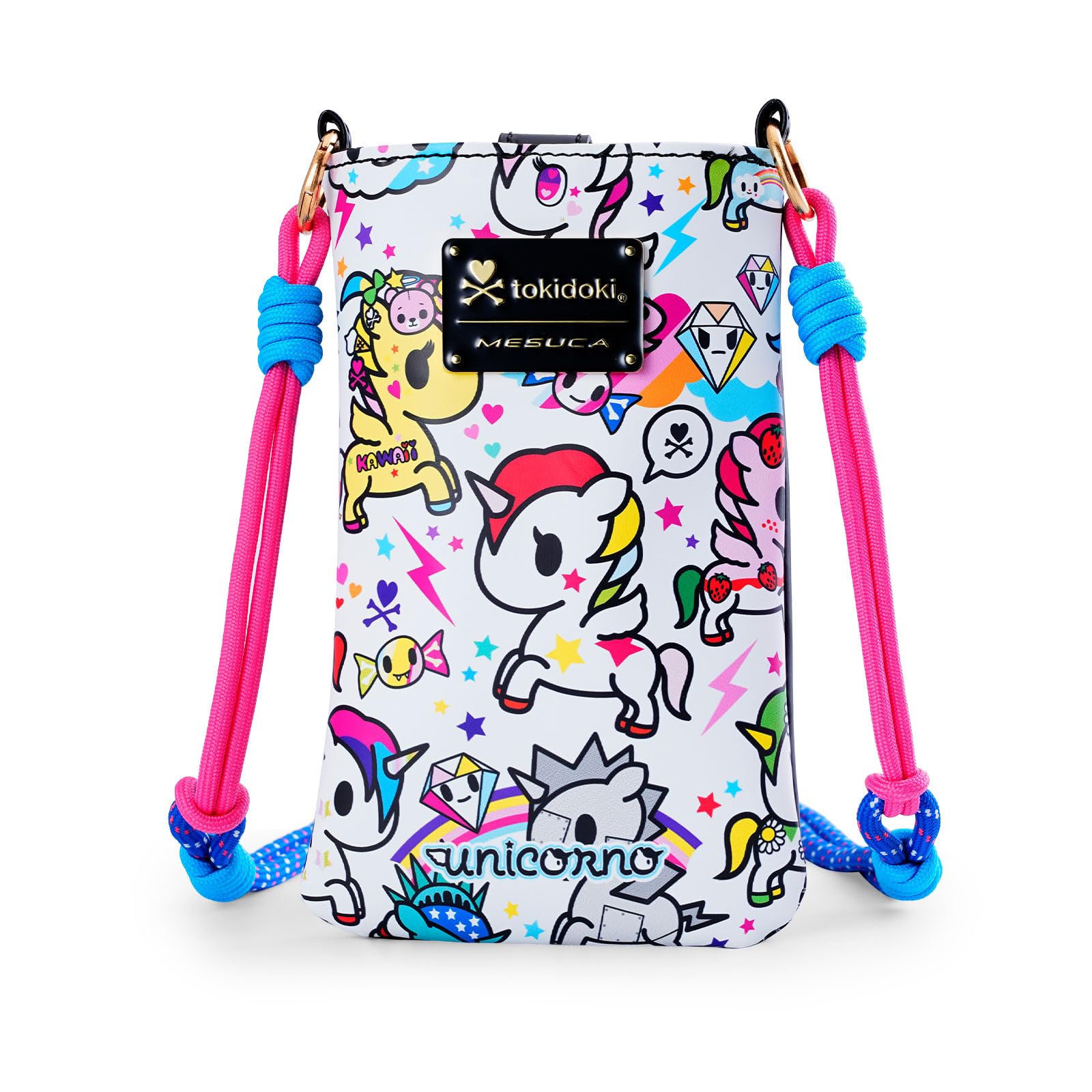 MESUCA Tokidoki Unicorno PU Leather Crossbody Cell Phone Purse ...