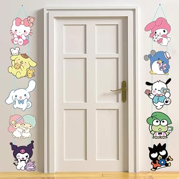 Amazon.com: Kawaii Birthday Decorations, Cute Friends Birthday Party ...