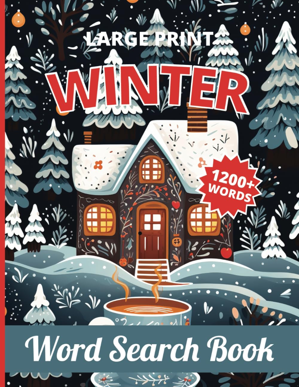 Amazon.com: Winter Word Search Book Large Print: Fun and Relaxing ...