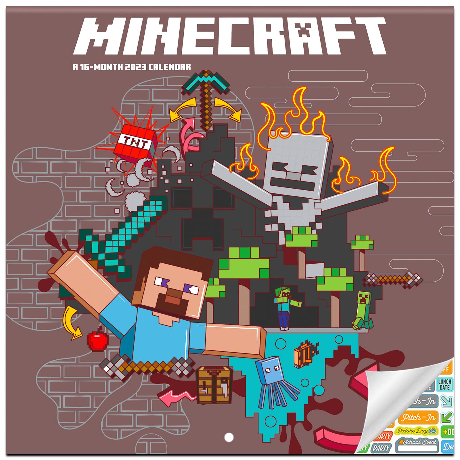 Buy Minecraft 2023 -- Deluxe 2023 Minecraft Mini Bundle with Over 100 ...