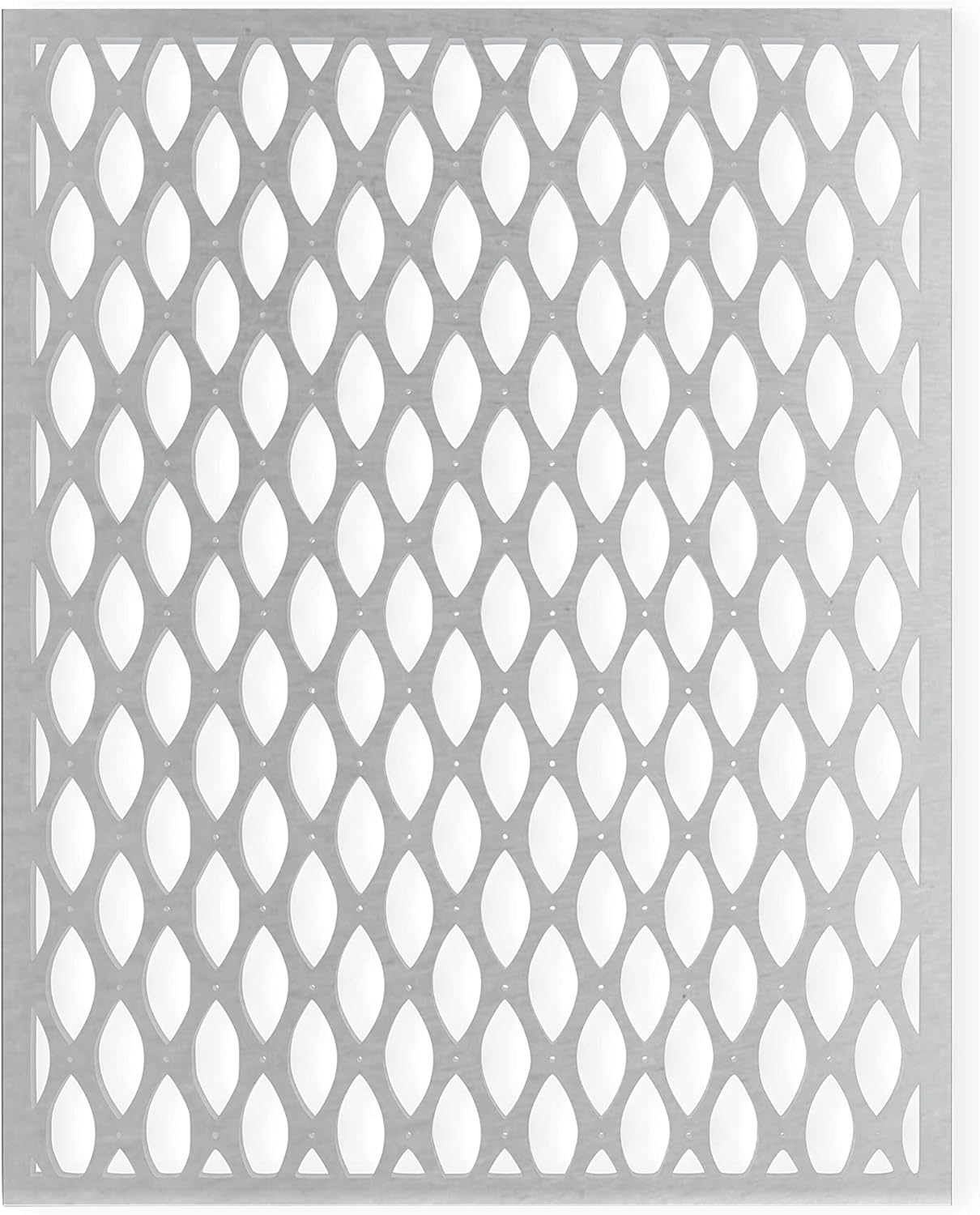 Amazon.com: Jess and Jessica Metal Wall Art Metal Oval Grid Lattice ...