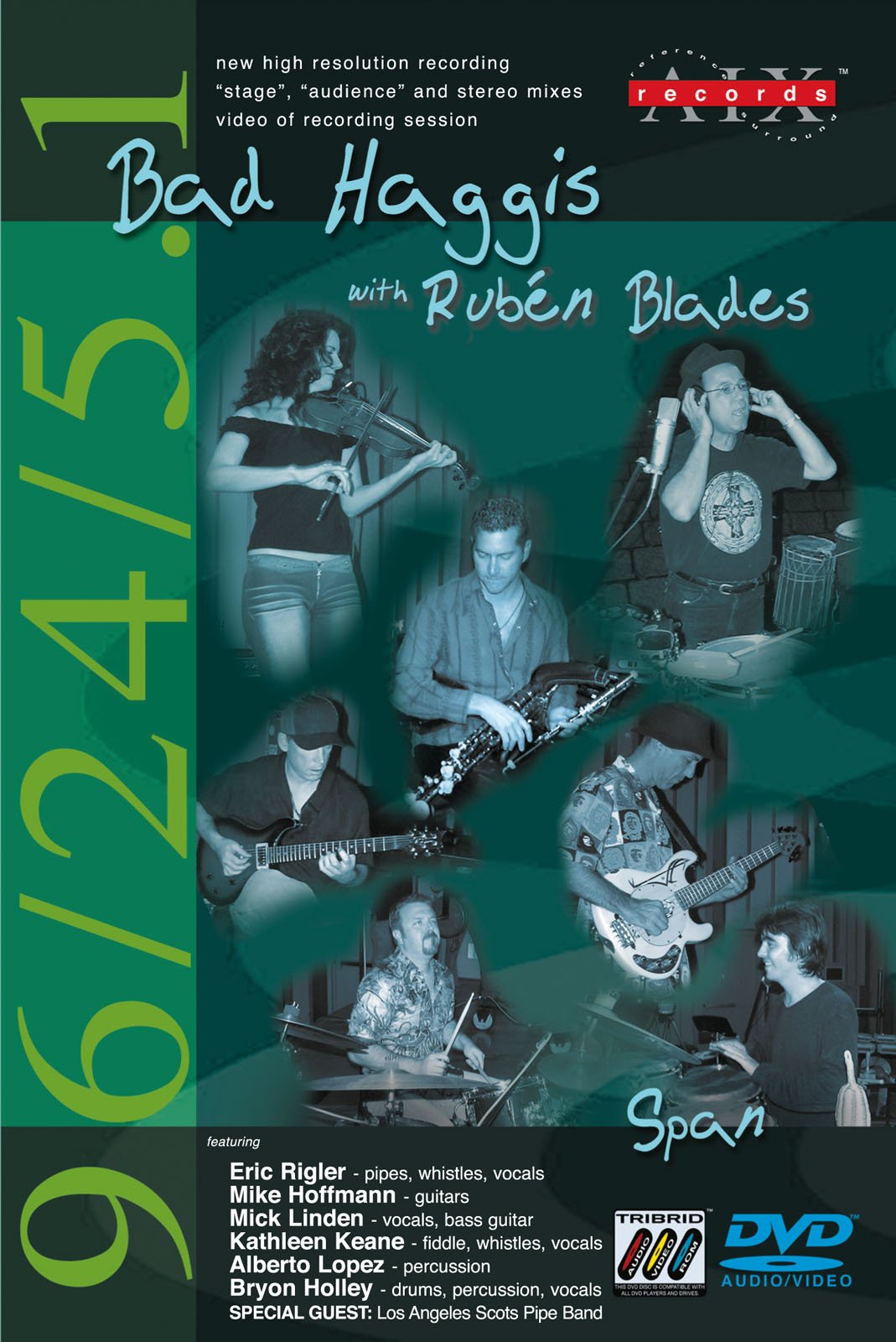 Amazon.com: Span : Bad Haggis, Rubén Blades, Eric Rigler, Alberto Lopez ...