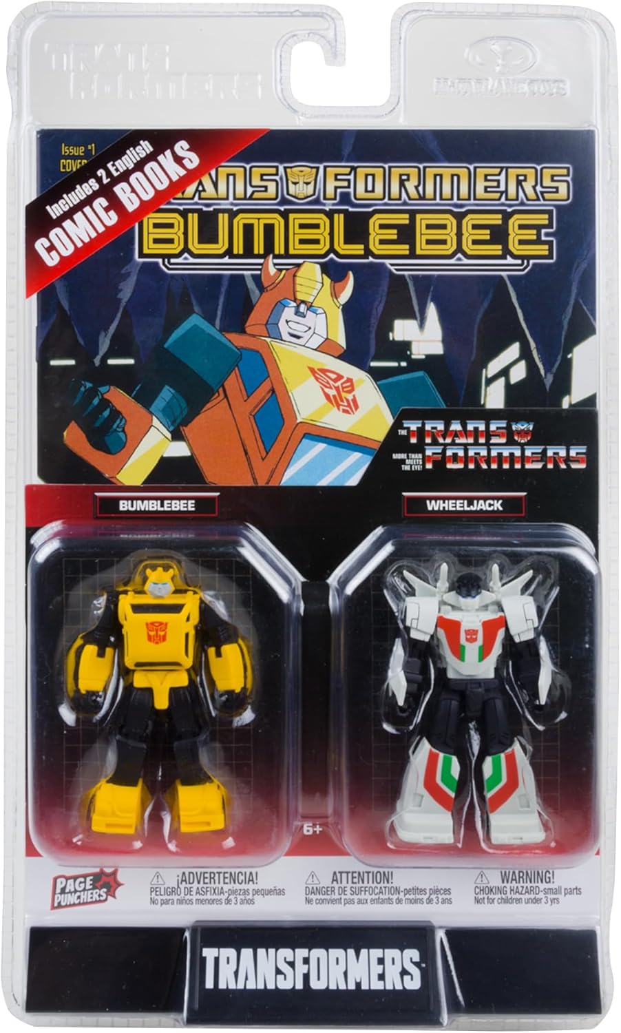 Amazon.com: McFarlane Toys - Transformers Page Punchers 2pk Bumblebee ...