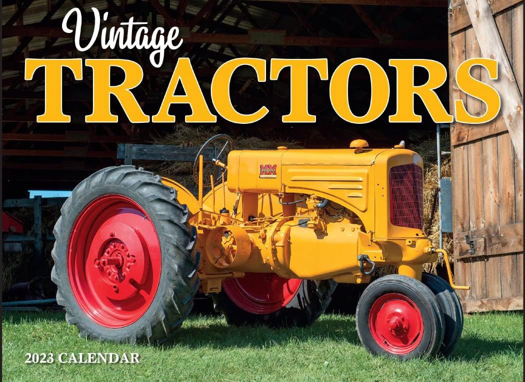Amazon.com: Classic Vintage Tractors 2023 Hanging Wall Calendar - 19" x ...