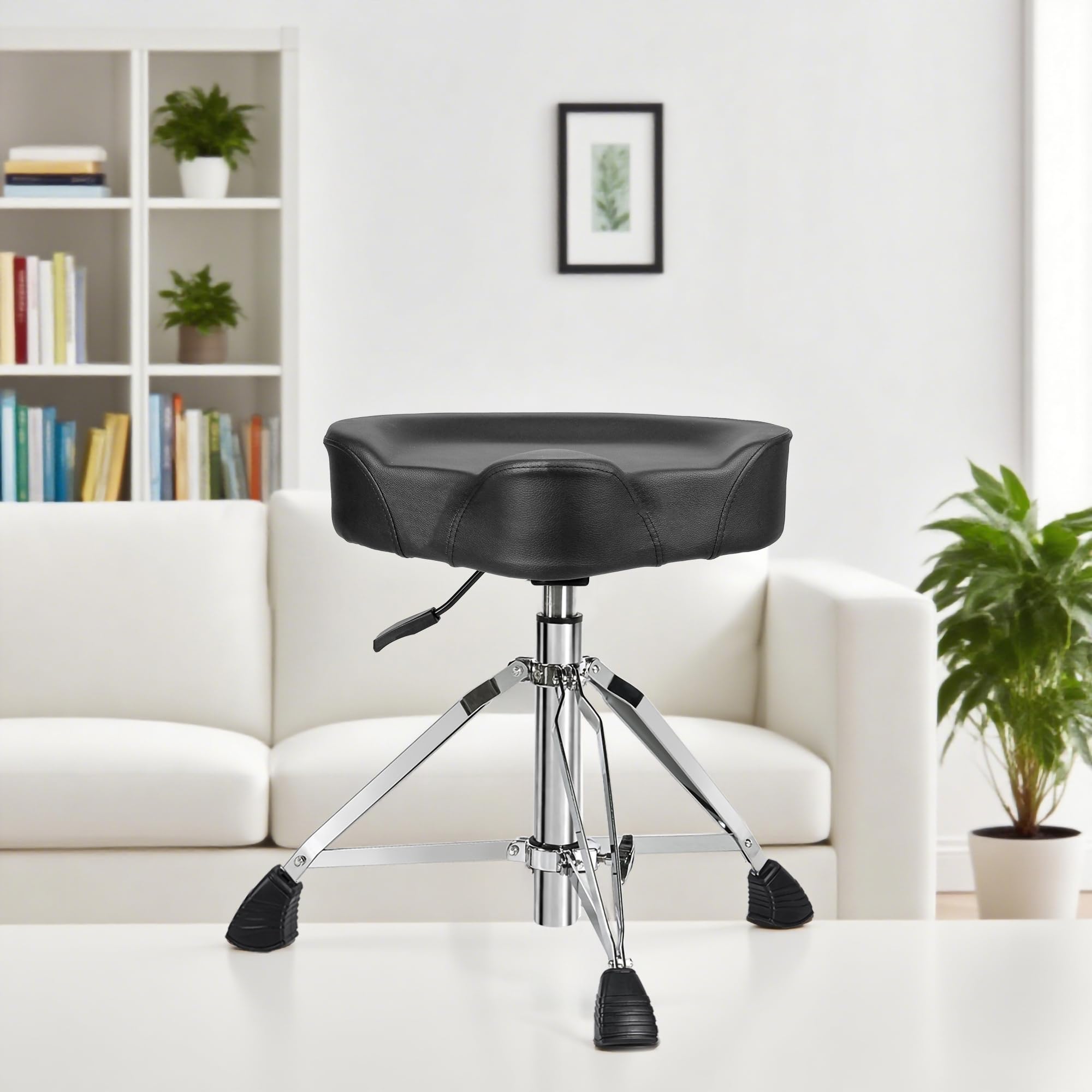 Snapklik.com : Double Braced Drum Throne, Adjustable Motorcycle Style ...