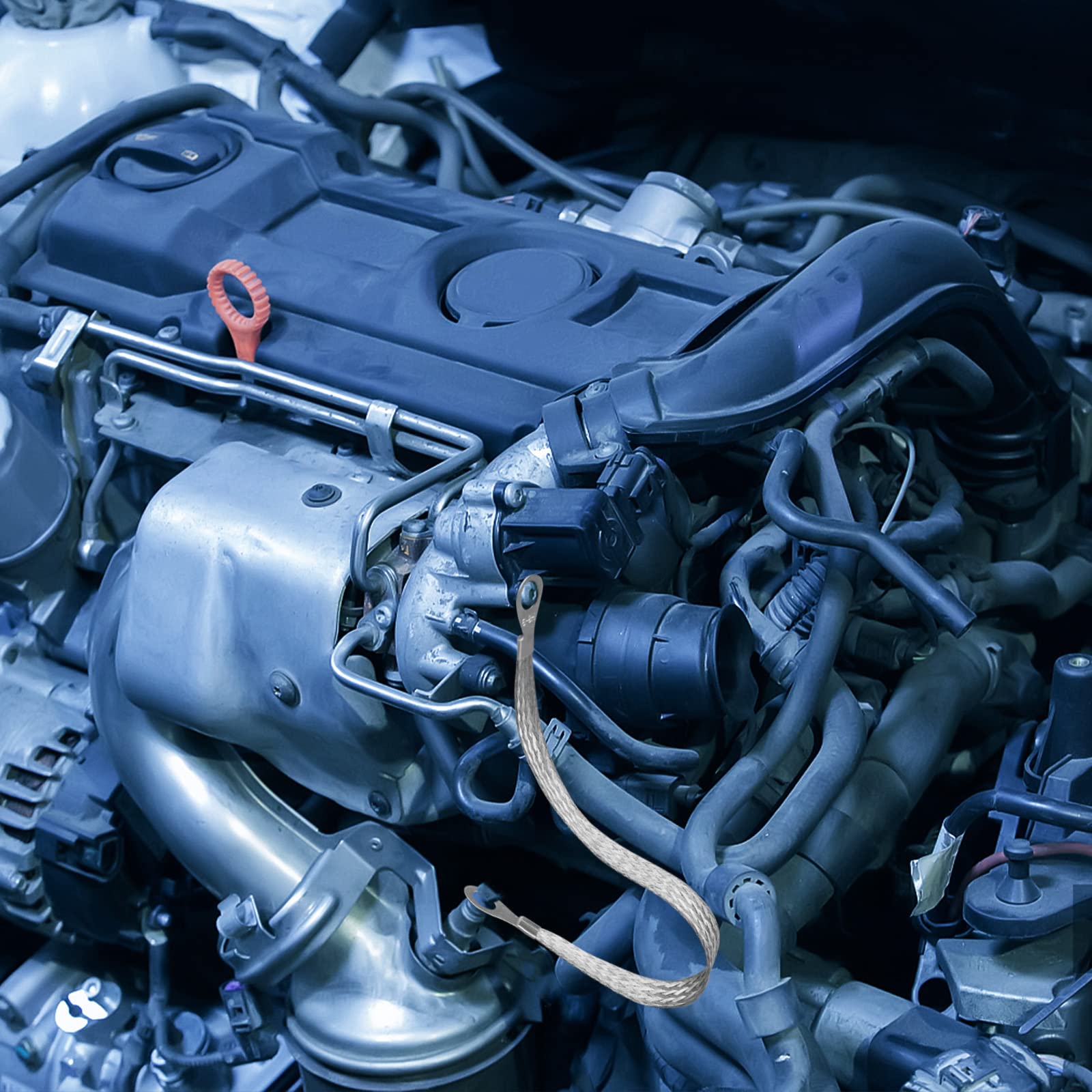 Snapklik.com : Ground Straps Automotive, 3Pcs 10" X 1/2" & 2 Pcs 13" X ...