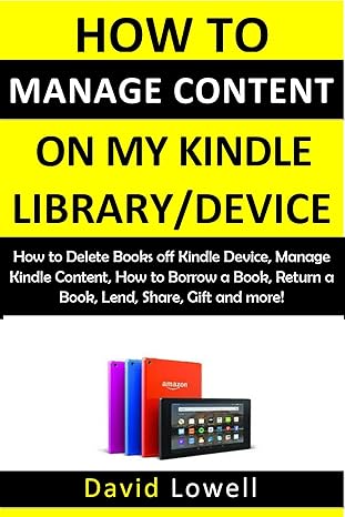 Amazon.com: The Master Guide on How to Manage Content on My Kindle ...