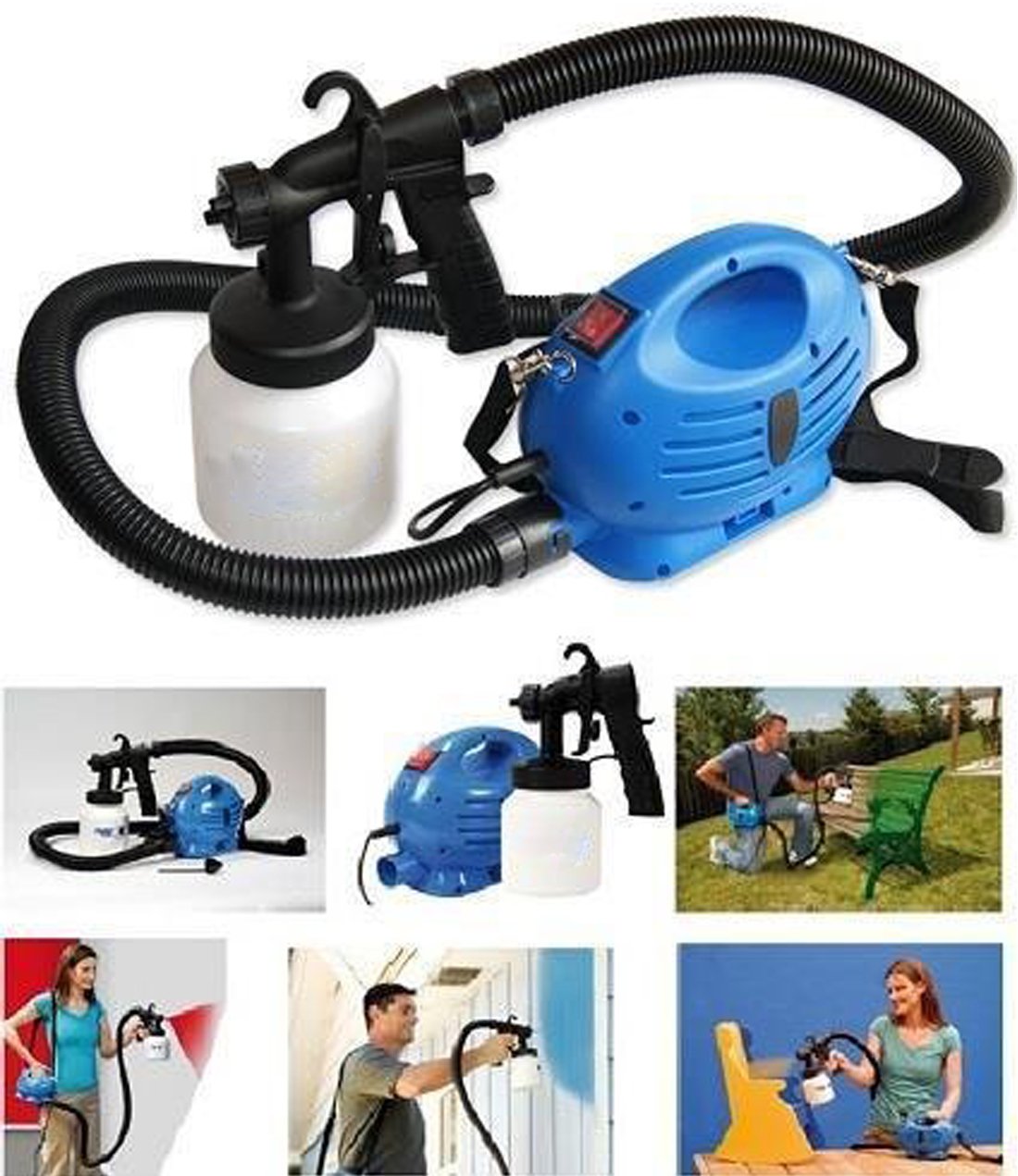 MRE Portable Paint Zoom Spray Painting Machine, 1 Piece, Size;(37 cm x ...