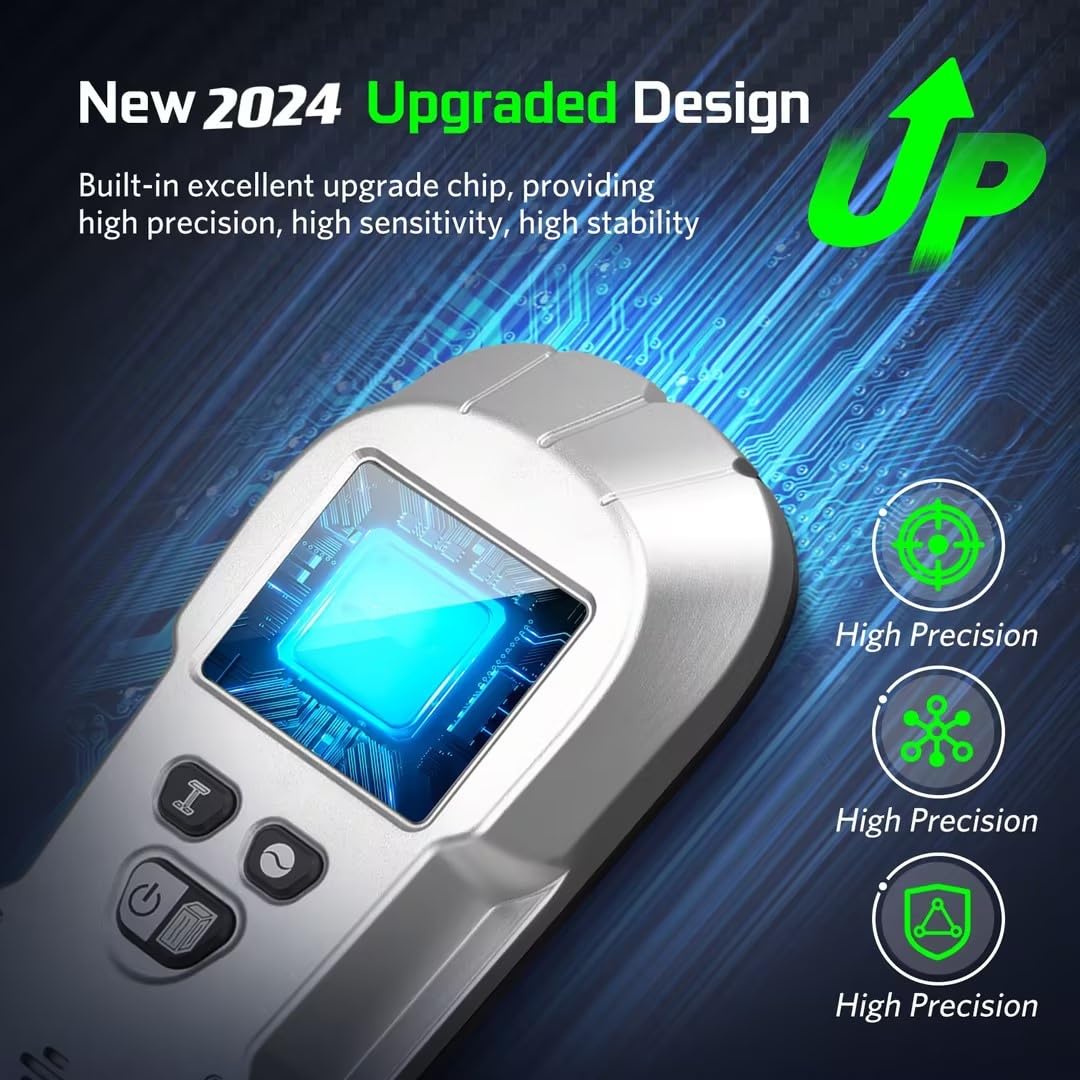 Snapklik.com : Stud Finder - 6 In 1 Electronic Wood Detector