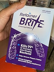 Amazon.com : Retainer Brite - Retainer Cleaner Tablets for Invisalign ...