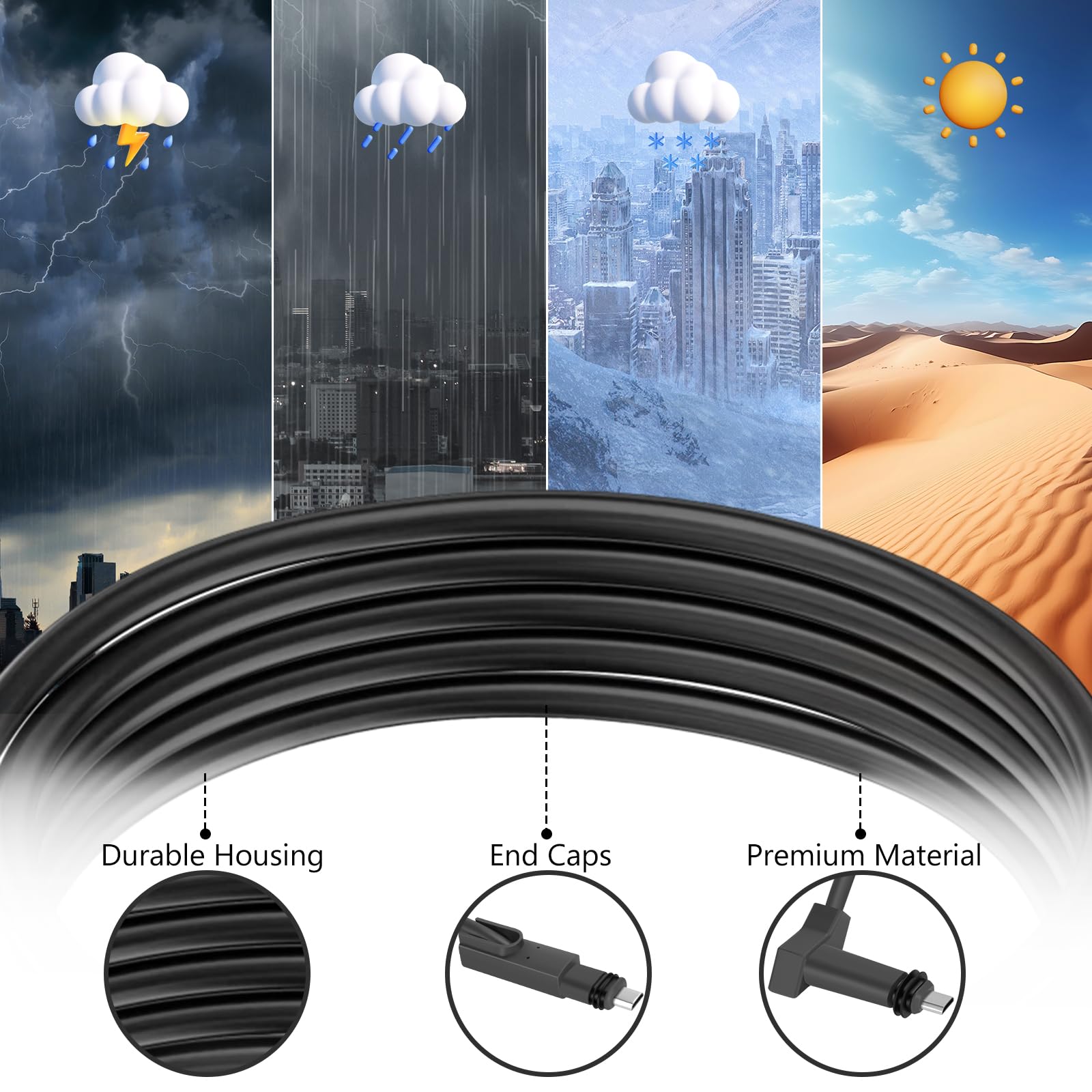 Snapklik.com : Letoom Starlink Cable For Starlink Gen 2, Rectangular ...