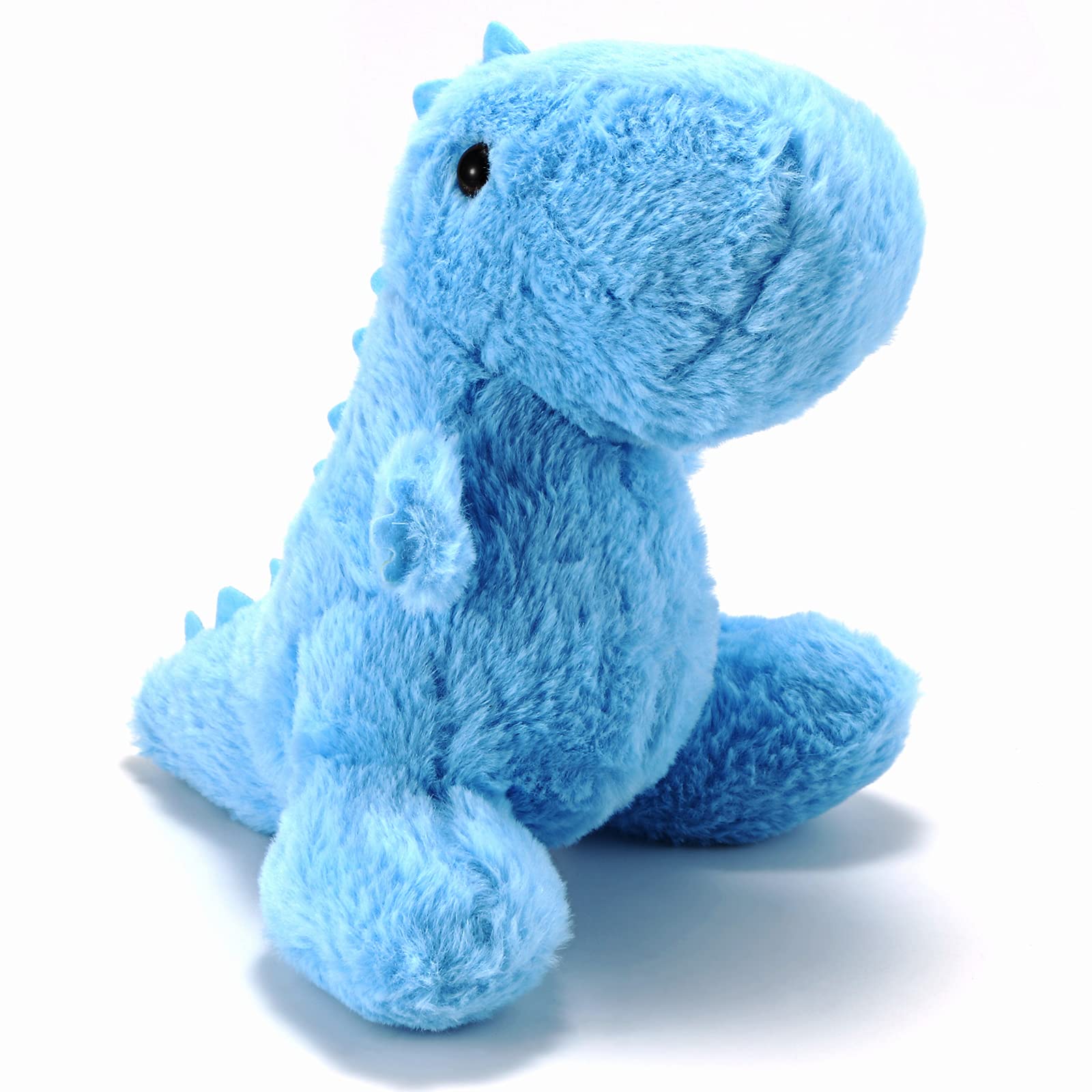 Amazon.com: VANLINNY NEW Blue Dinosaur Stuffed Animal, Valentines Day ...