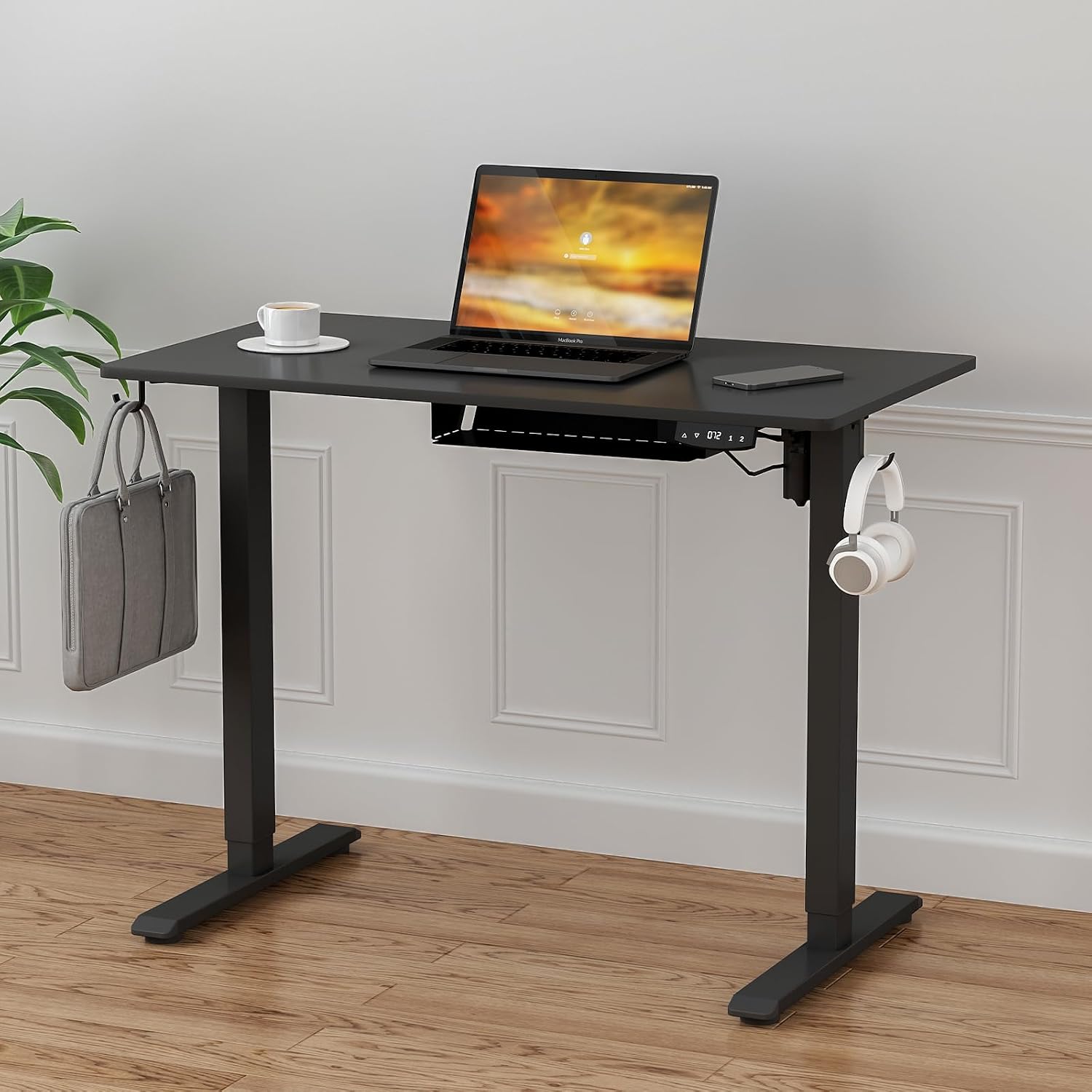 Advwin Electric Standing Desk, Height Adjustable Ergonomic Sit Stand ...