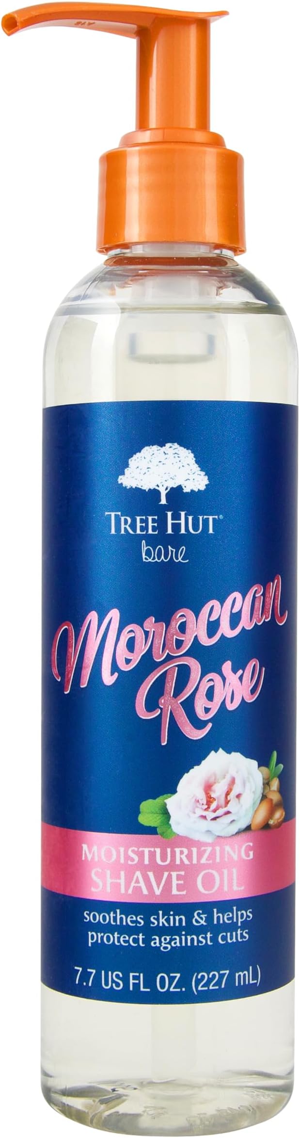 Amazon.com: Tree Hut Bare Moroccan Rose Moisturizing Shave Oil, 7.7 fl ...