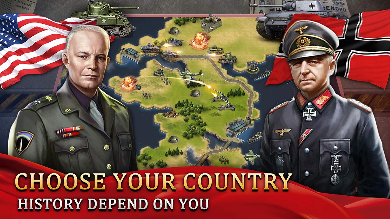 World War 2 Commander ：1942 WW2 Army Survival Battlefield Simulator ...