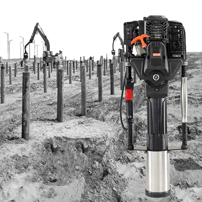 Buy Farm Fence Post Driver Rock Hammer, Piledriver with Portable Tools ...