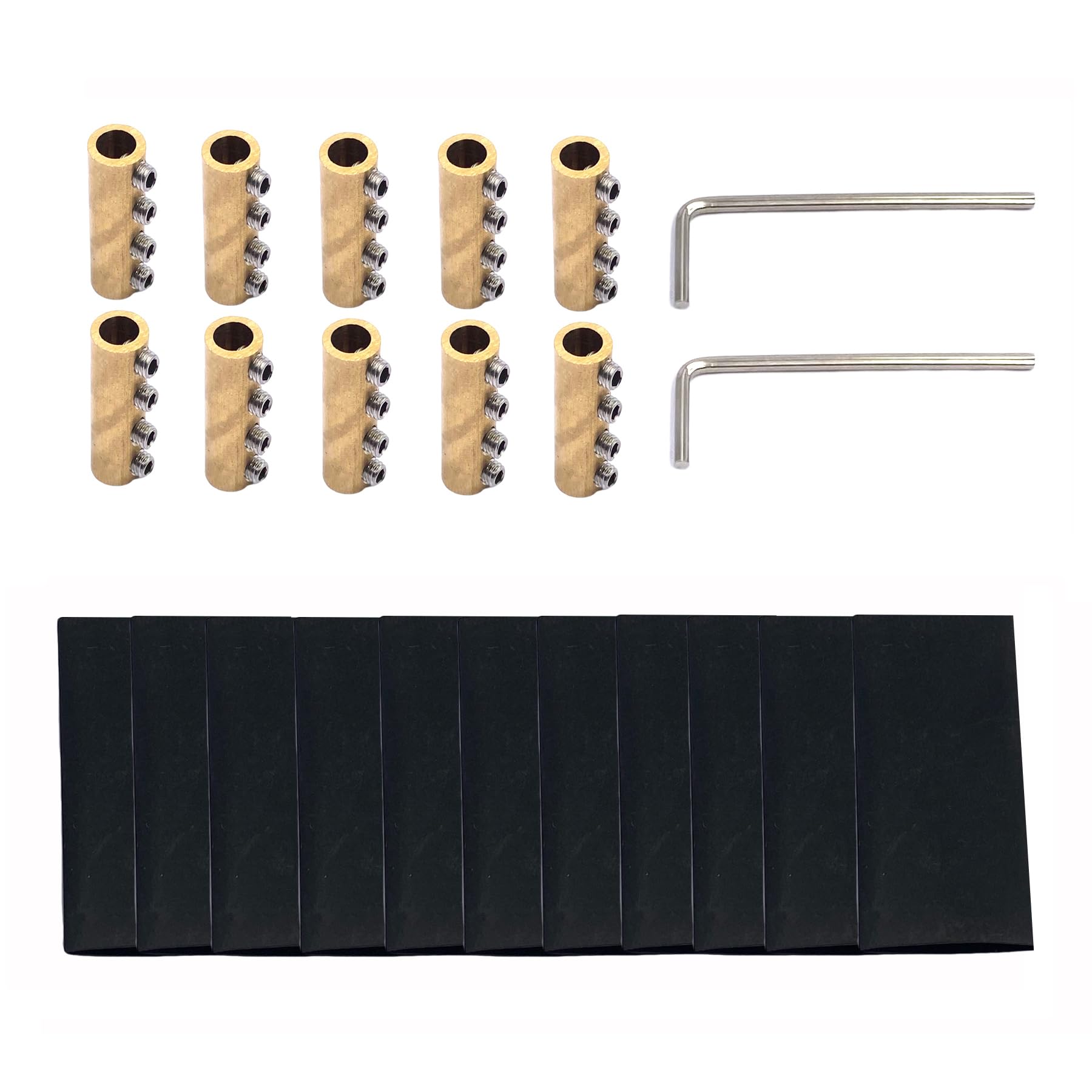 Snapklik.com : 10Pcs 6 Gauge Wire Connectors,Copper 80A 6 AWG Butt ...