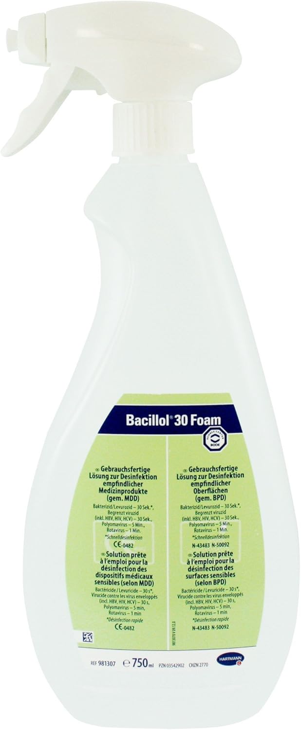 Bacillol® 30 Foam surface disinfectant with spray : Amazon.co.uk ...