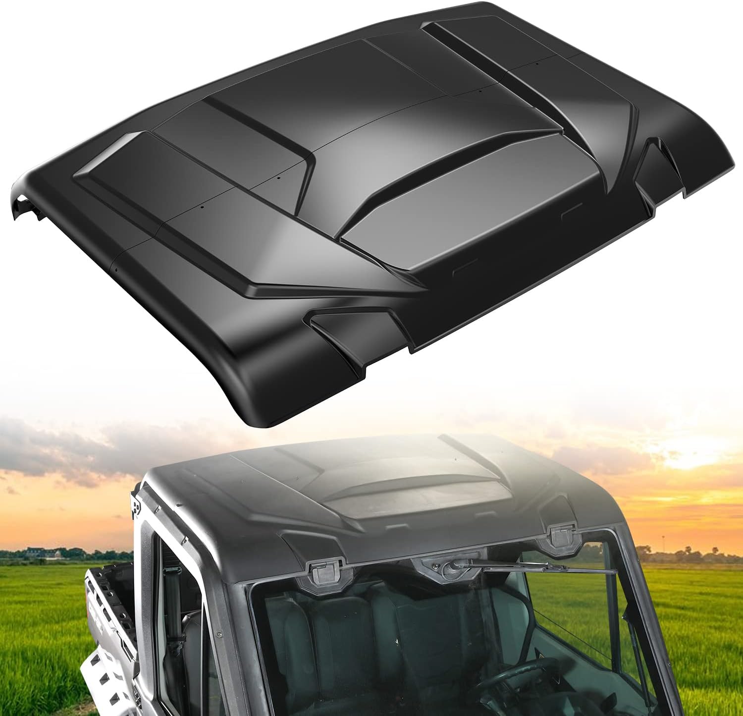 Amazon.com: HAKA TOUGH Roof Hard Top for Defender Sport 2-piece ...