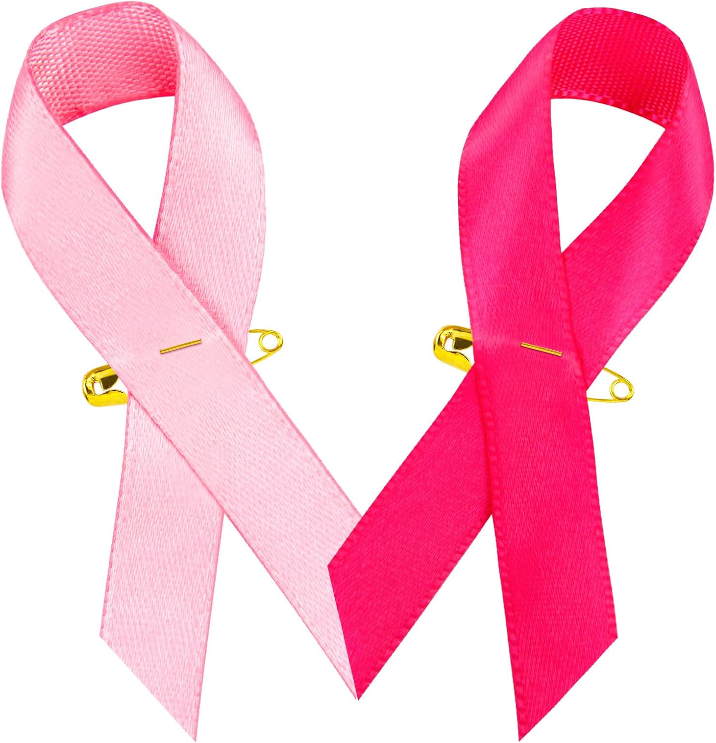 Amazon.com: 96Pcs Breast Cancer Awareness Pins, Pink Ribbon Pins Bulk ...