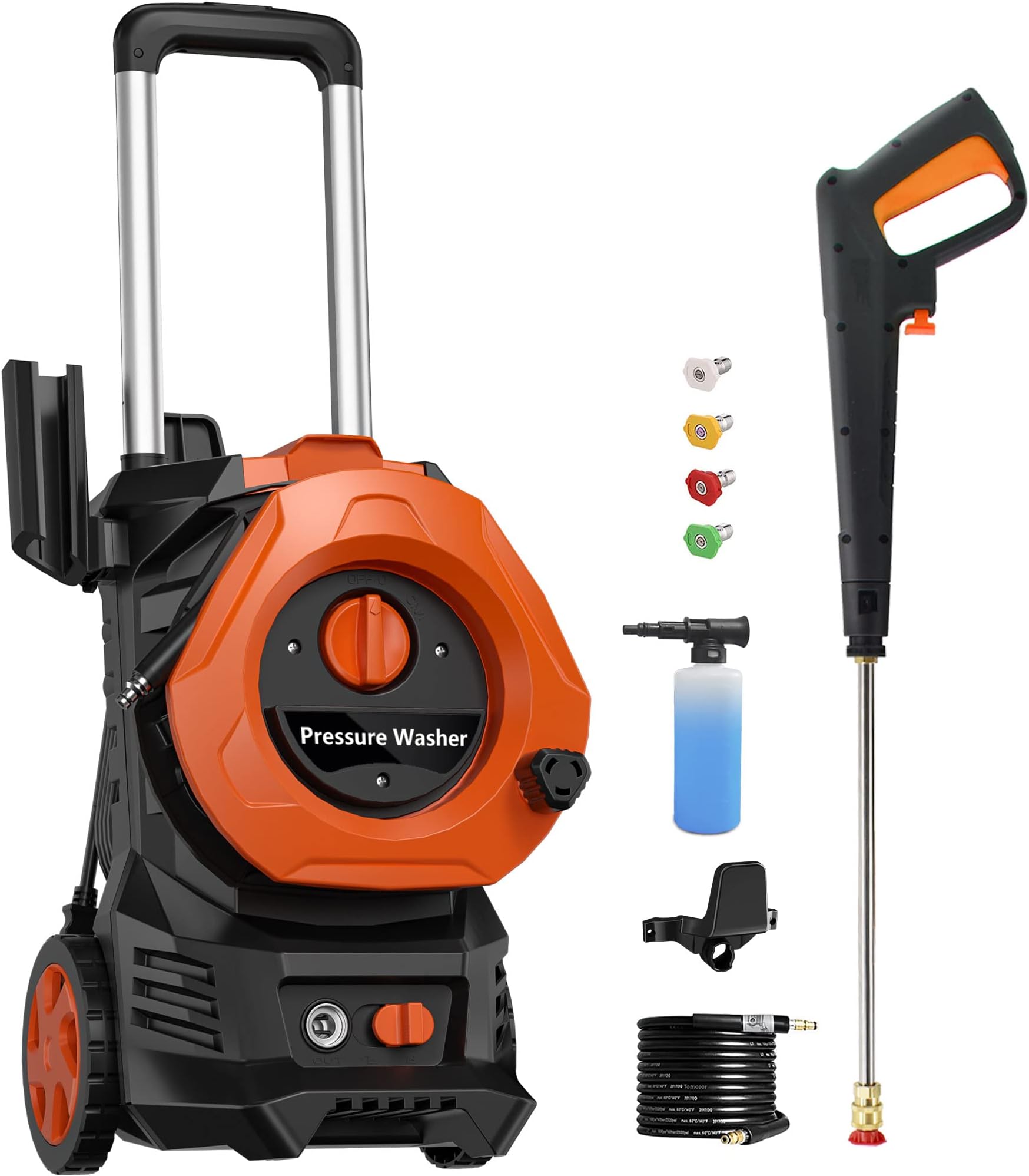 Amazon.com : Electric high Power Washer 4000PSI Max 2.5 GPM Electric ...