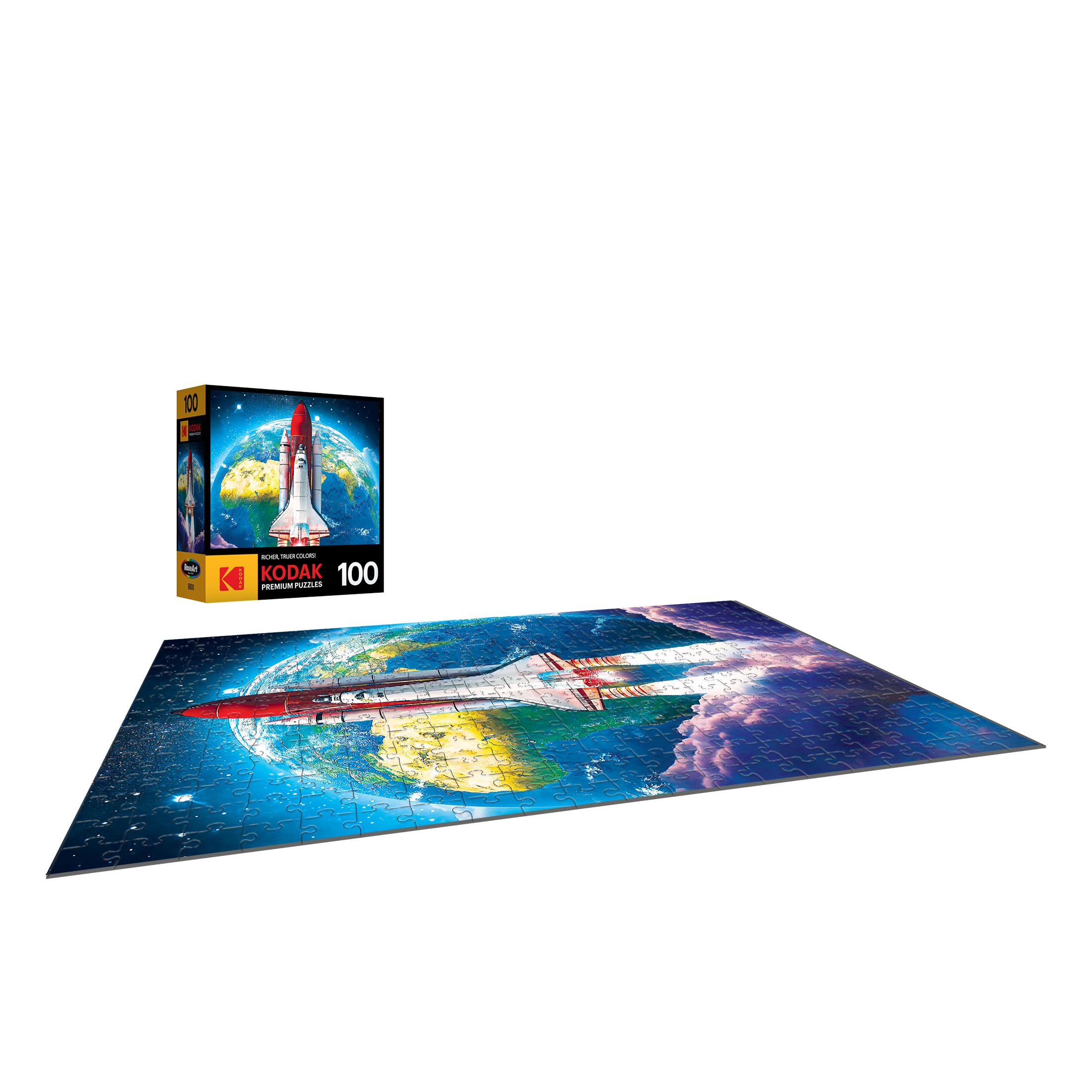 Snapklik.com : RoseArt - Kodak Premium - Space Shuttle Launch - 100 ...