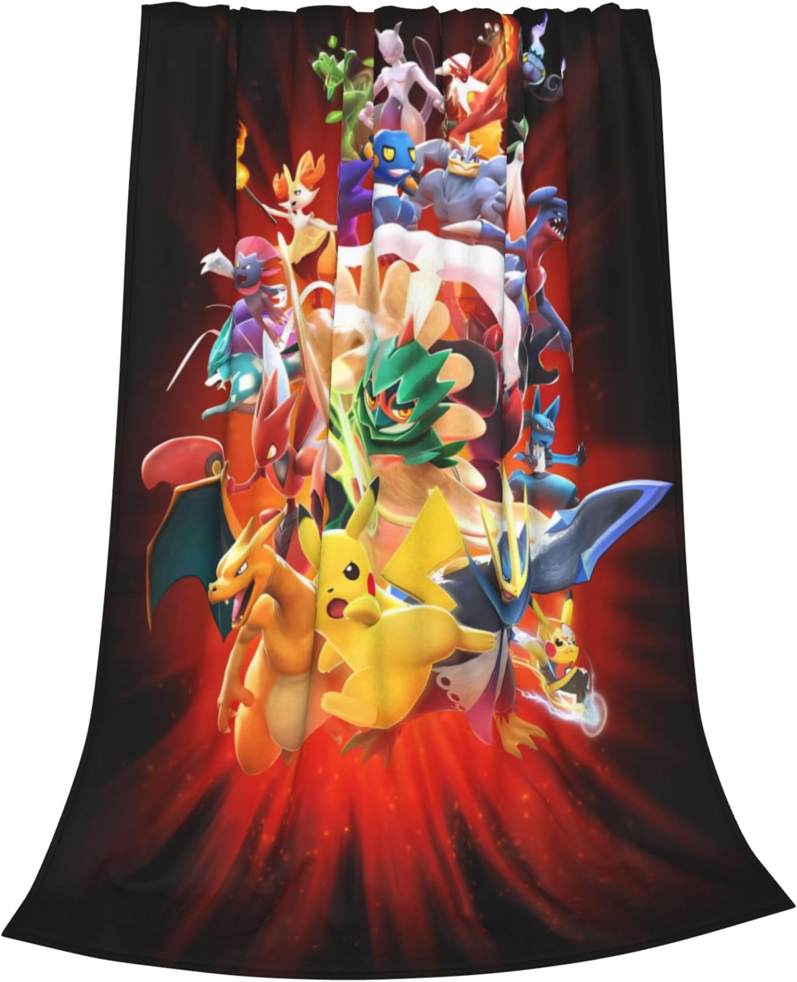 Amazon.com: Pokemon Pikachu Throw Silky Blanket 40x50 : Home & Kitchen