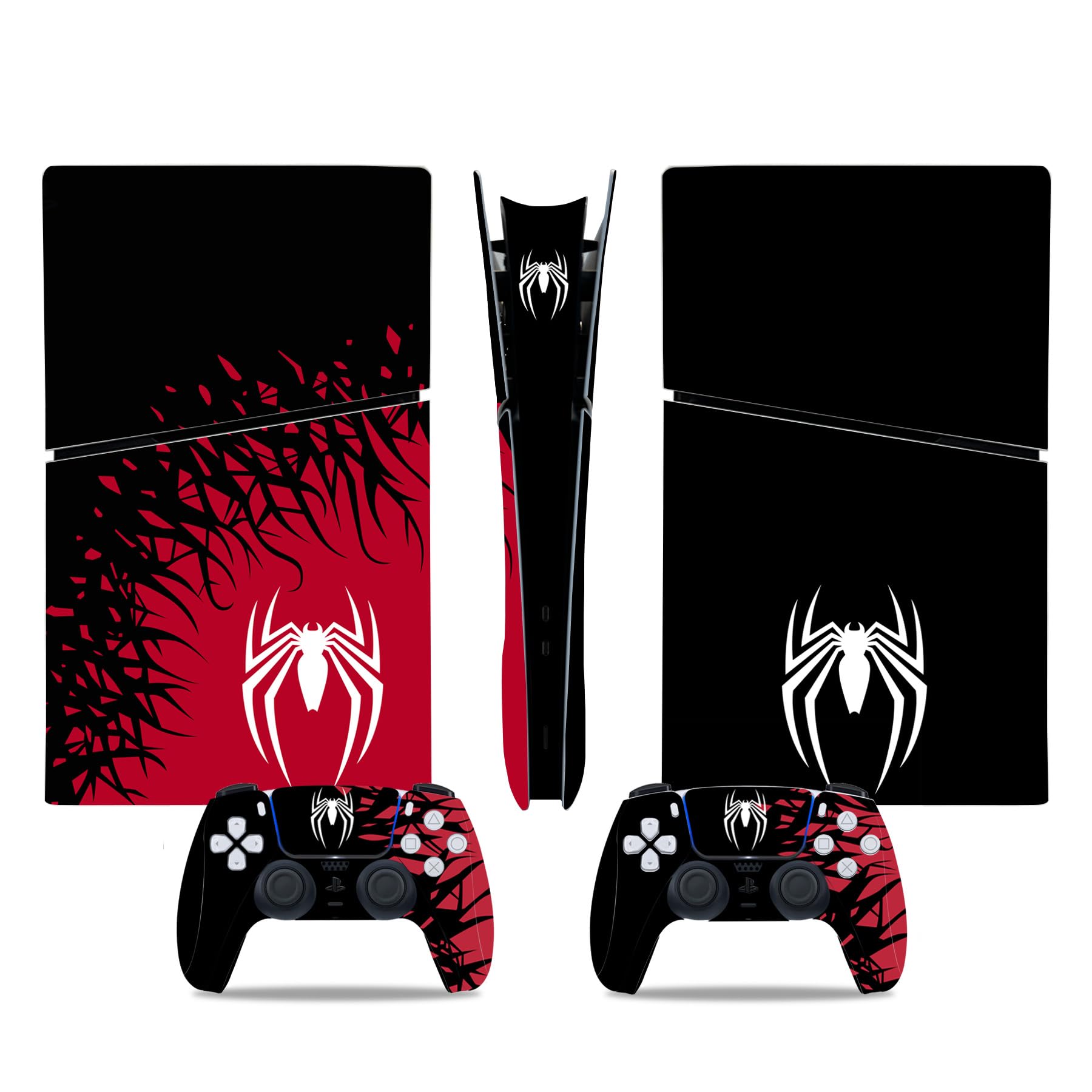 Amazon.com: Intustru Vinyl Skin for PS5 Slim Digital Edition, Console ...