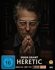 Heretic - Mediabook - Cover A (4K Ultra HD) (+ Blu-ray): Amazon.co.uk ...