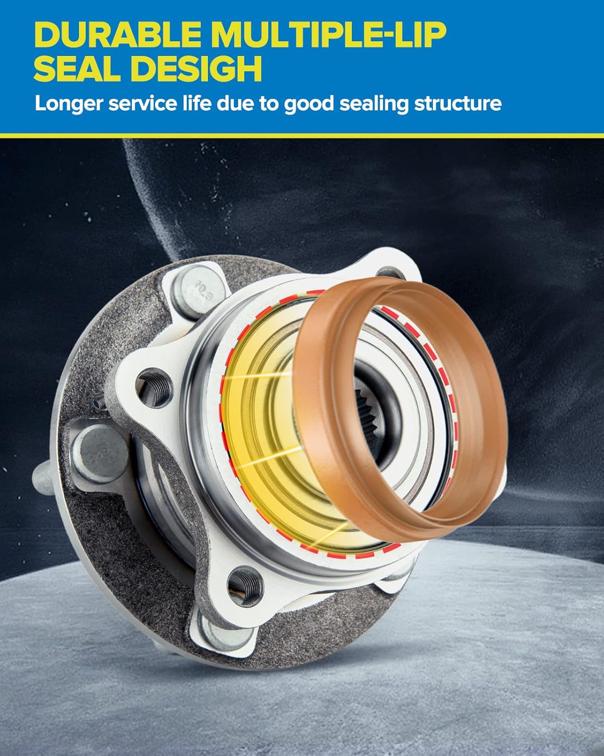 PHILTOP 513257 Conjunto de cojinete de cubo de rueda delantera para RAV ...