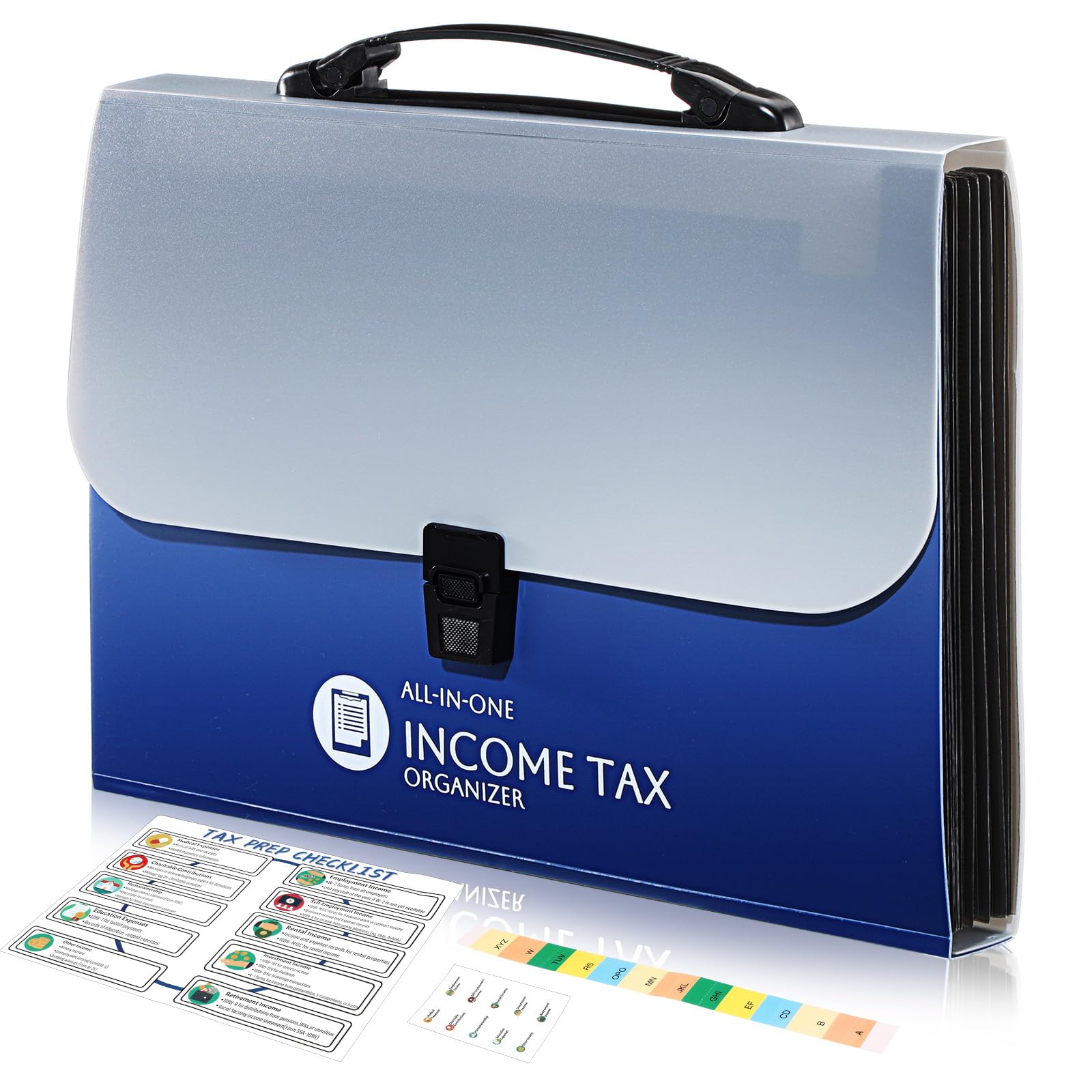 Amazon.com : Janlaugh Tax Record Organizer All in One Income Tax ...