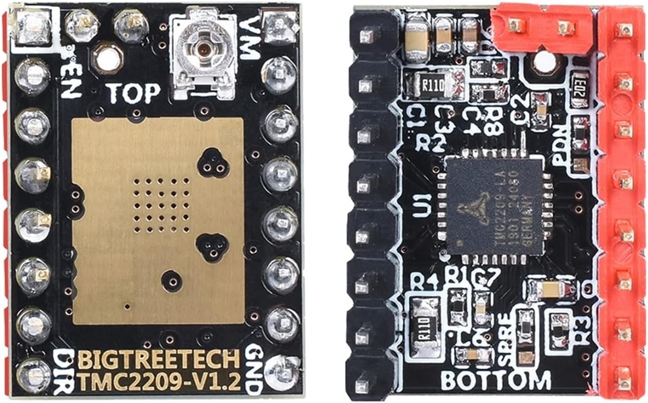 Amazon.co.jp: TMC2209 V1.2 UART ステッピング モーター ドライバー StepSticks VS TMC2208 ...