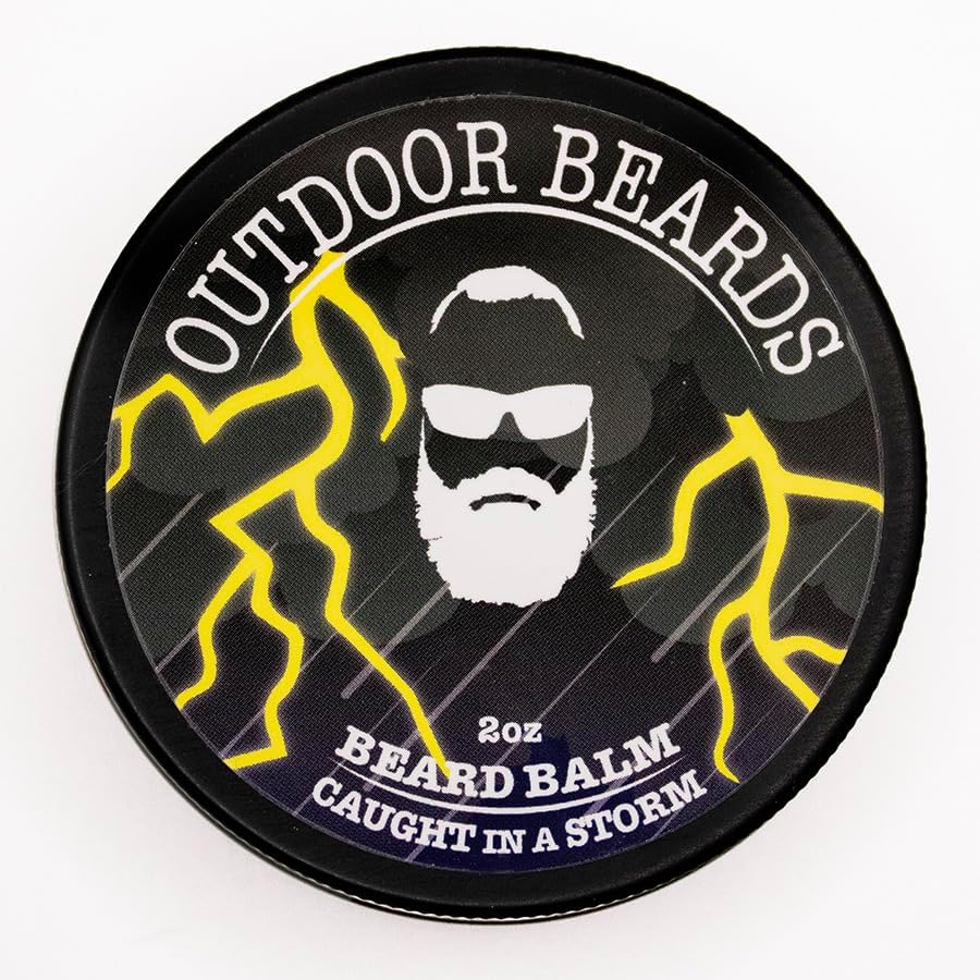 Amazon.com : Outdoor Beards Beard Balm | 2 oz Cleansing Balm for Beards ...