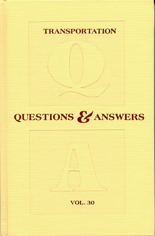 Transportation Questions and Answers : Barrett, Colin: Amazon.in: Books