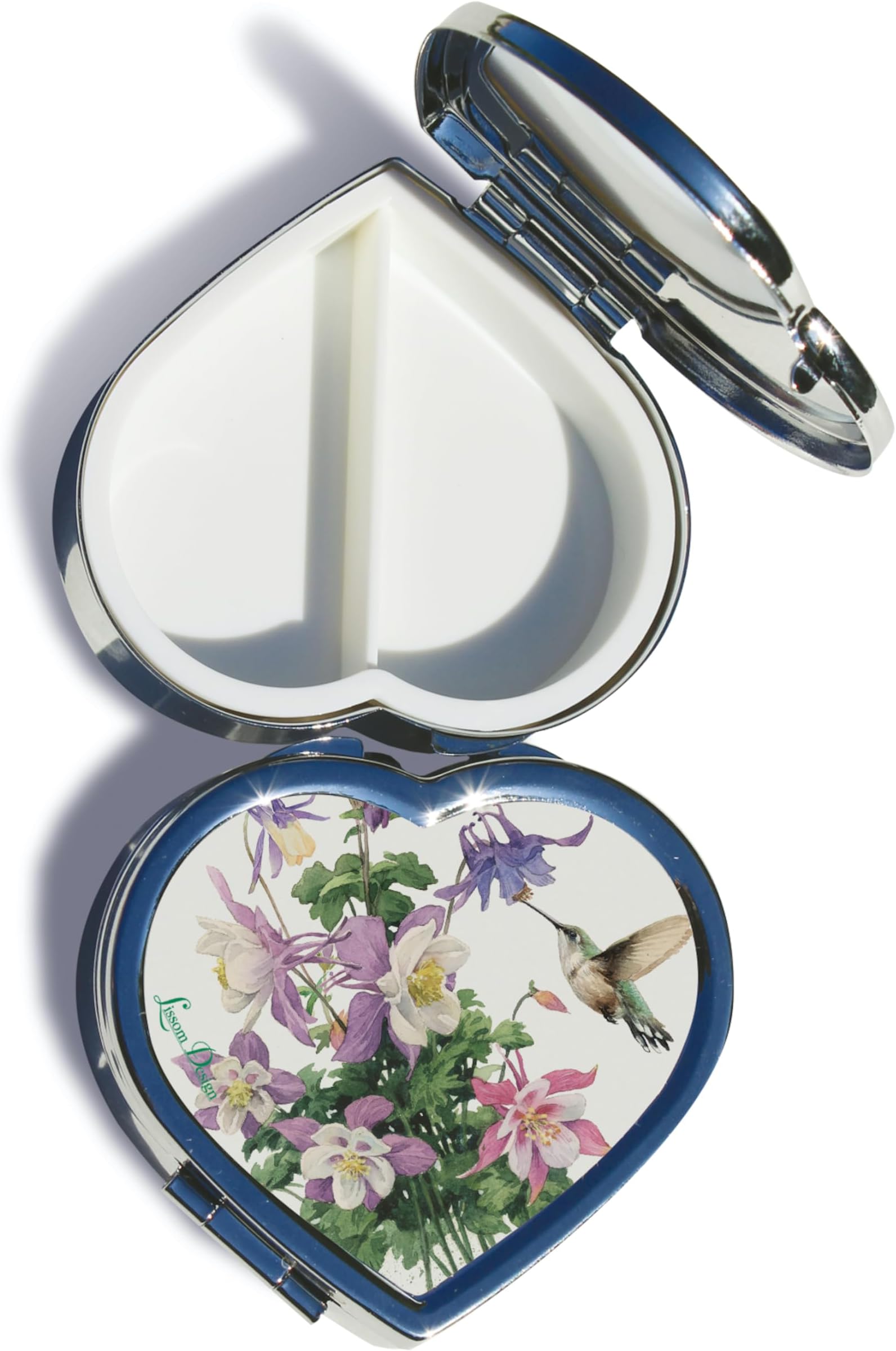 Amazon.com: AmyZone Metal Pill Organizer Travel Friendly Portable ...