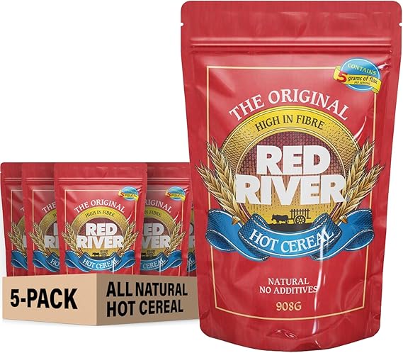 Red River Cereal - Cracked Wheat Hot Cereal (908g /5-Pack) Made in ...