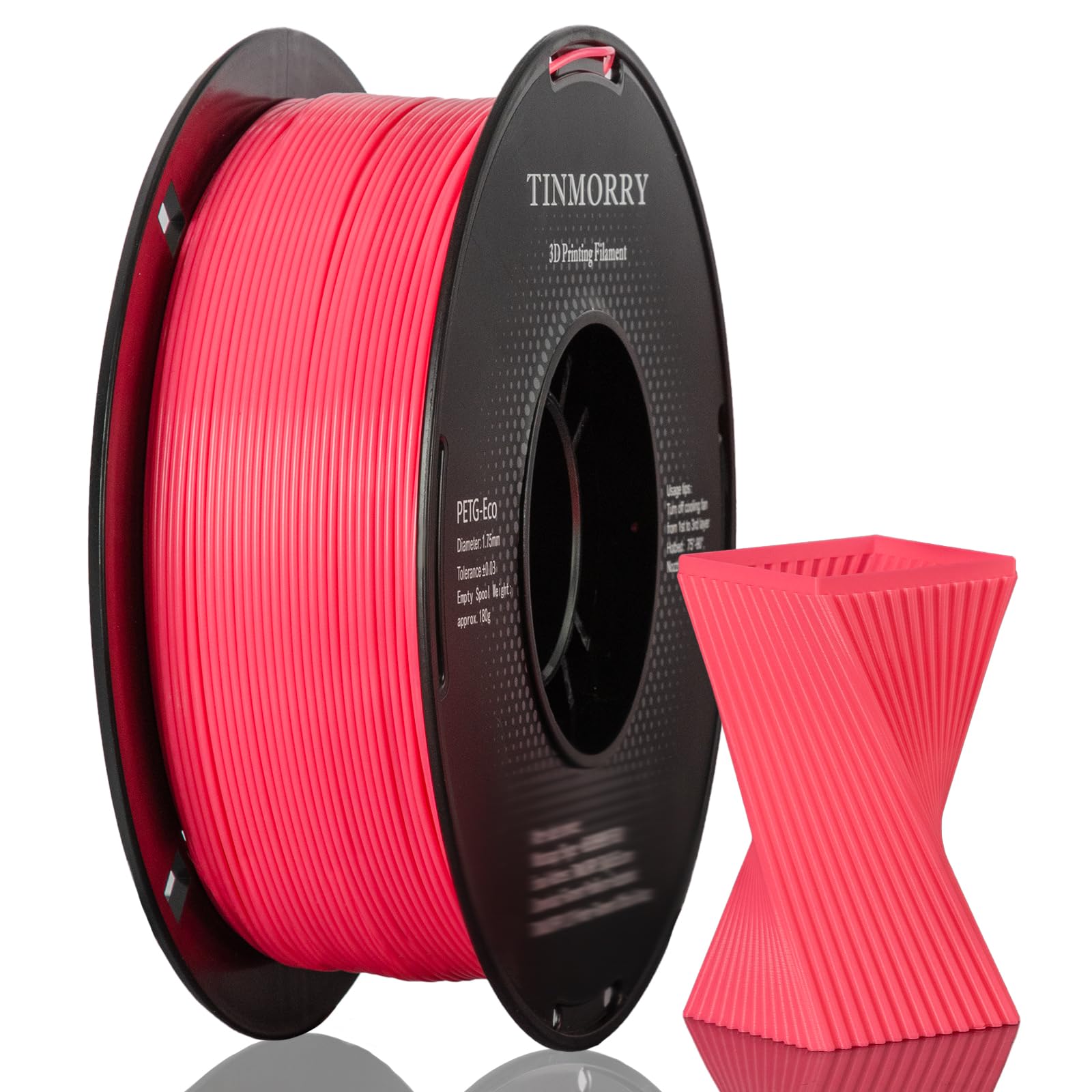 Amazon.co.jp: フィラメント PETG 1.75mm,【TINMORRY】300mm/s 高速 PETG 3Dプリンター用 ...
