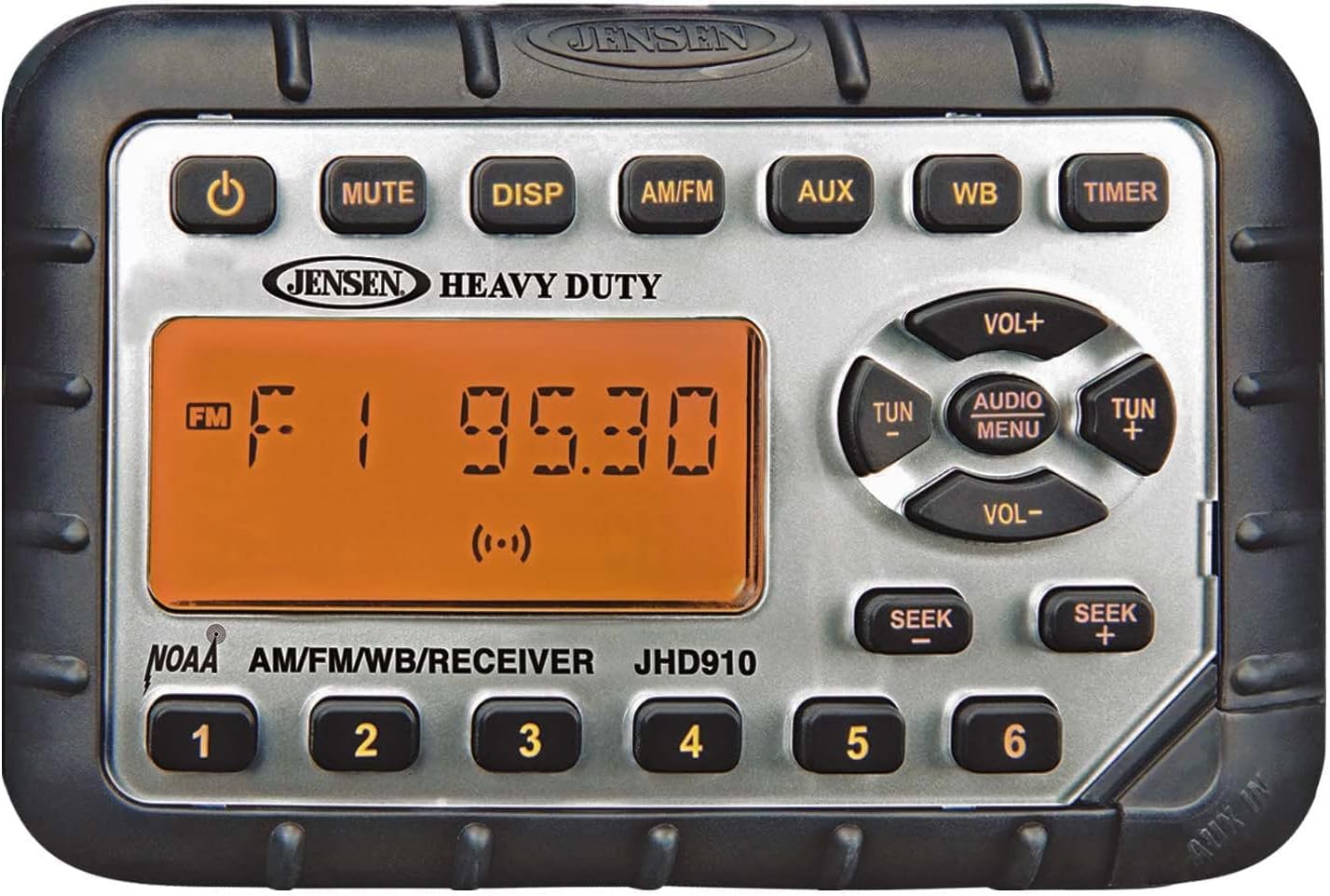 Amazon.com: Jensen 87672223 Heavy-Duty Waterproof Stereo; Digital AM/FM ...