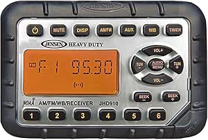 Amazon.com: Jensen 87672223 Heavy-Duty Waterproof Stereo; Digital AM/FM ...