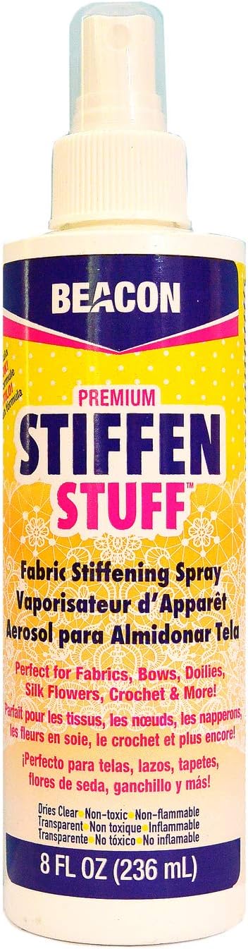 Amazon.com: BEACON Stiffen Stuff Fabric Stiffening Spray - Quick, Even ...